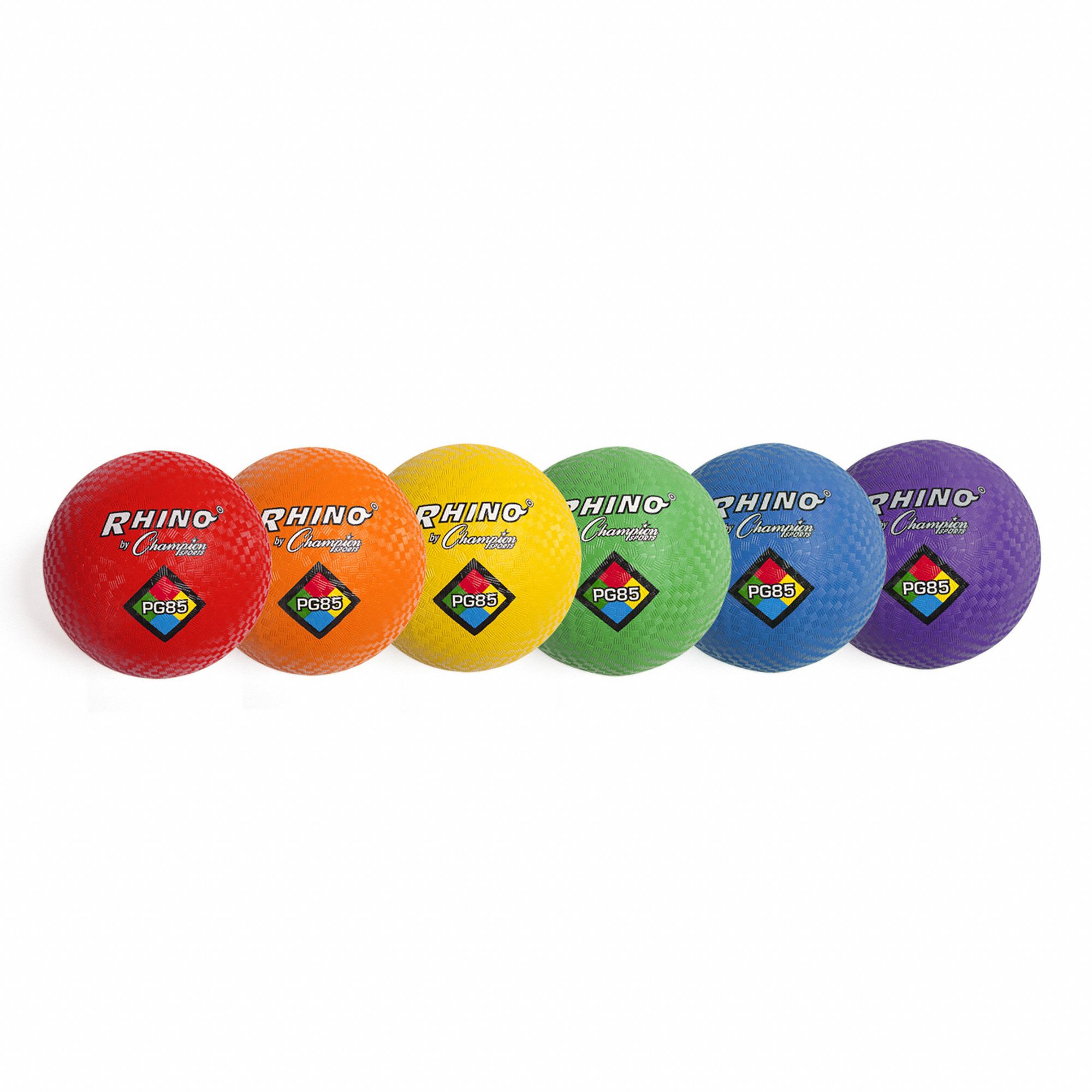 CHAMPION SPORTS, 8 1/4 in Overall Dia, Rubber, Playground Ball ...