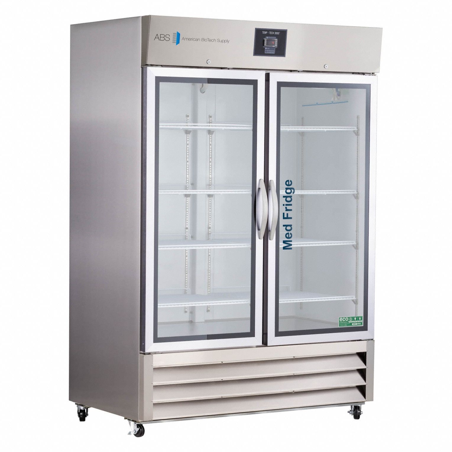 AMERICAN BIOTECH SUPPLY, 49 cu ft, Upright, Laboratory Refrigerator ...