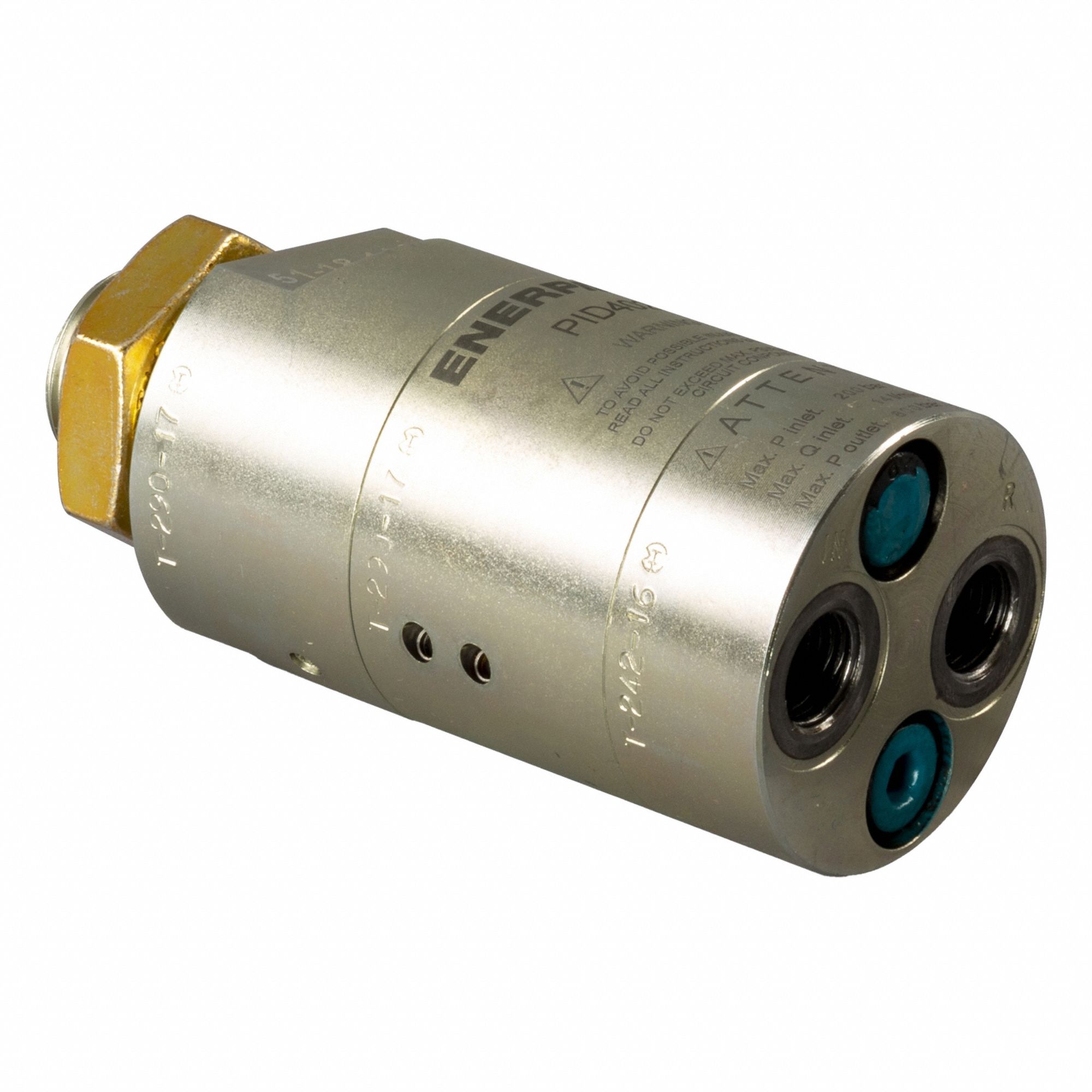 4.0:1, 122 cu in/min Max Outlet Flow Rate, Pressure Intensifier ...