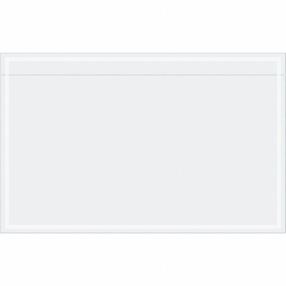 6 in Outside Ht, 9 1/2 in Outside Lg, Packing List Envelopes - 820F93 ...