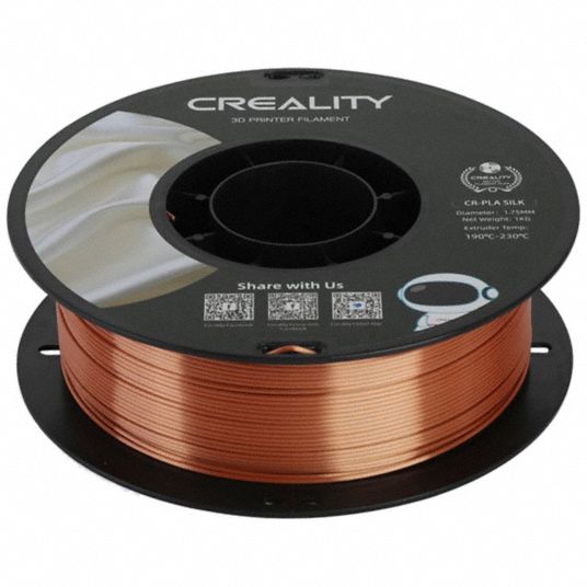 CREALITY, CR-Silk, PLA, 3D Printing Filament - 798JY8|CR-Silk red ...