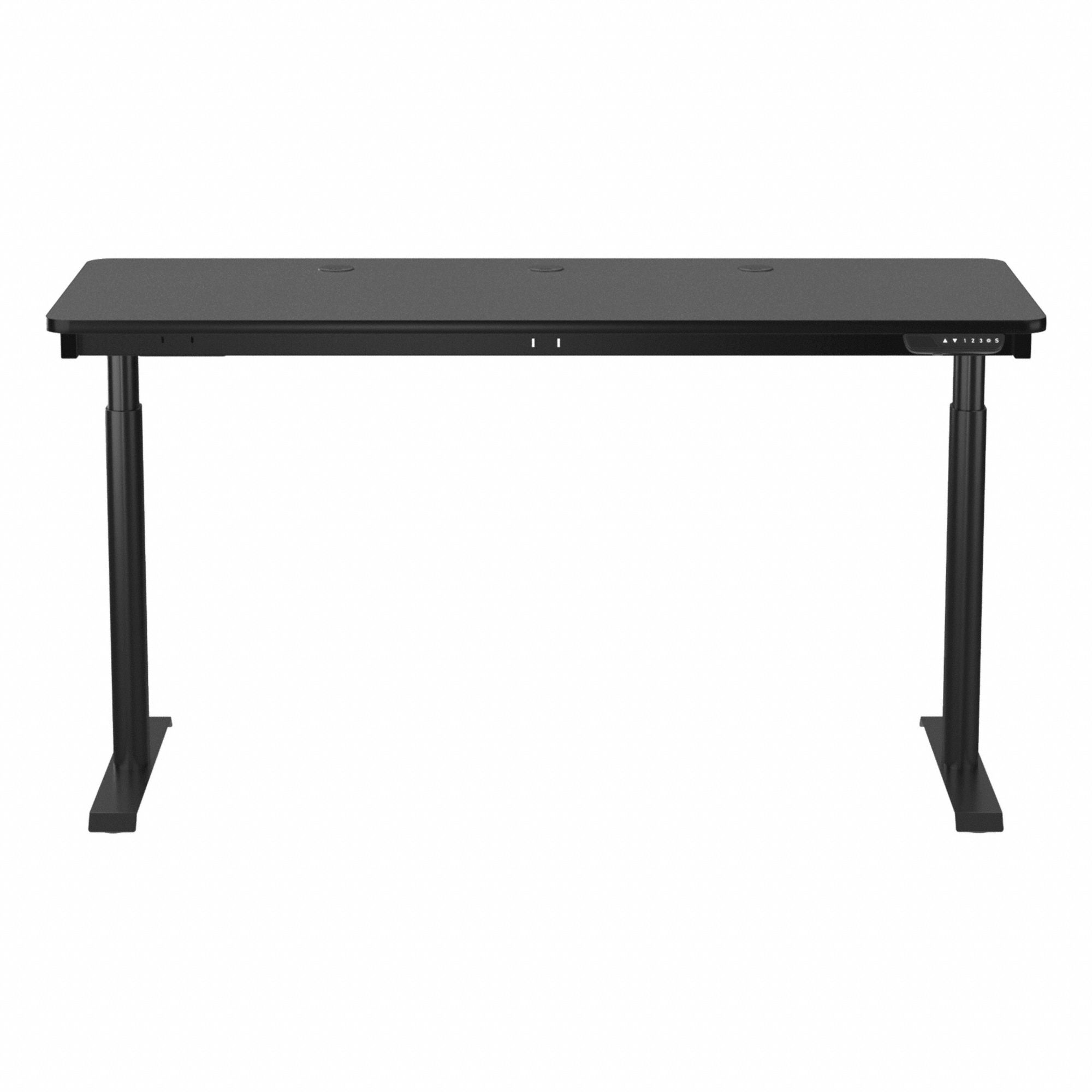 VERSADESK, Black, Wood, Electric Sit-Stand Desk - 875LV8|VT1076024-01 ...