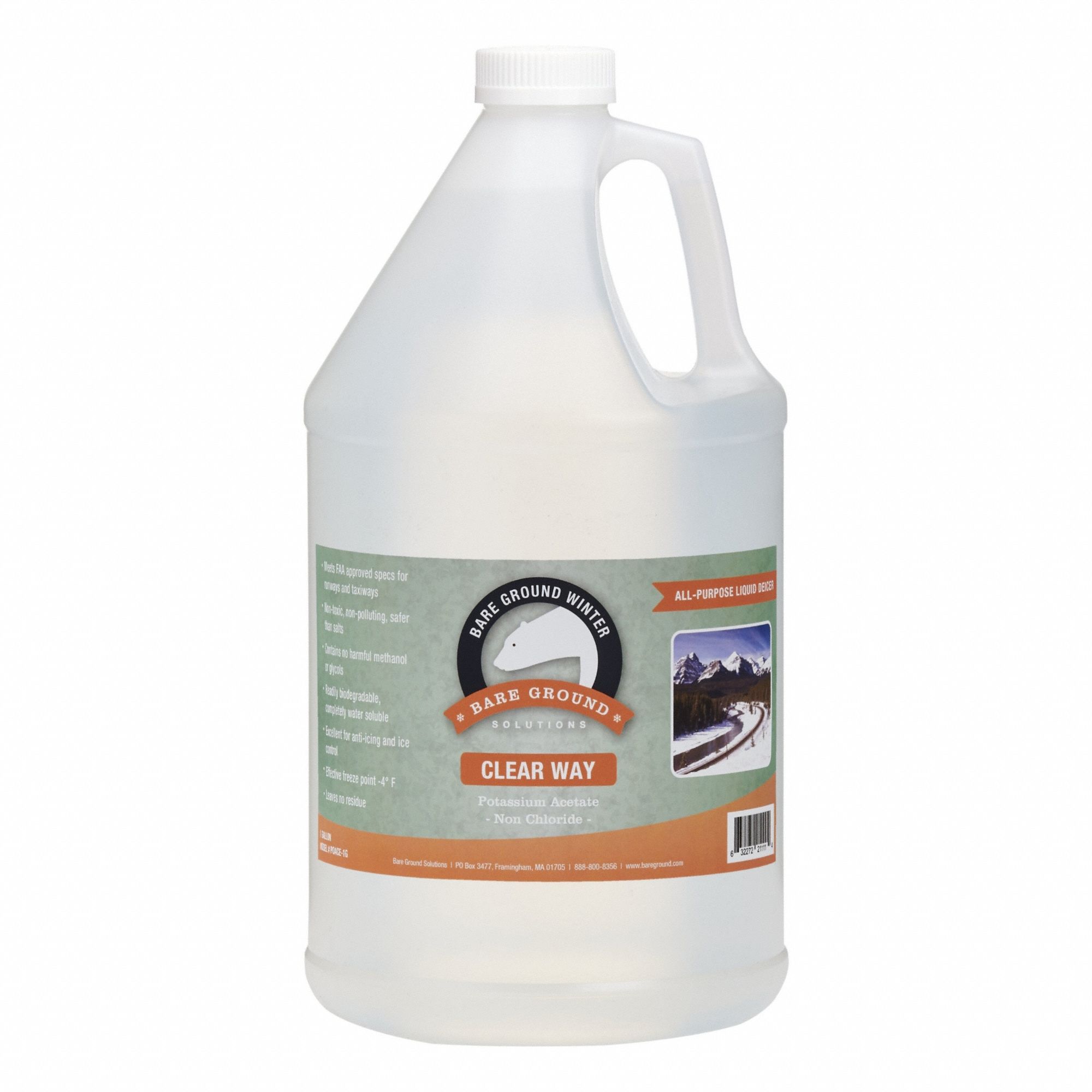 BARE GROUND CLEAR WAY, Does not contain Calcium Chloride or CMA, Shaker ...