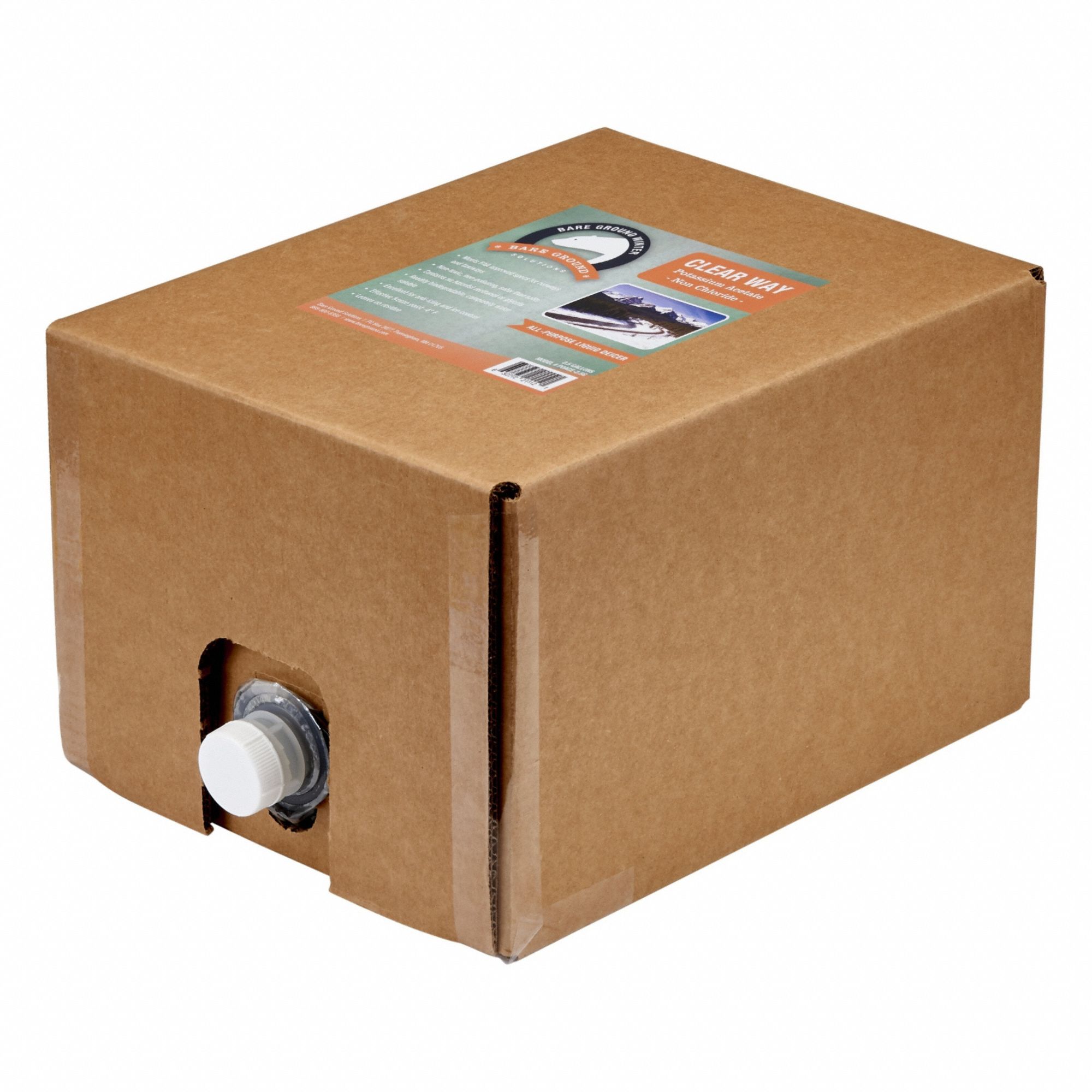 BARE GROUND CLEAR WAY, Does not contain Calcium Chloride or CMA, Pouch ...