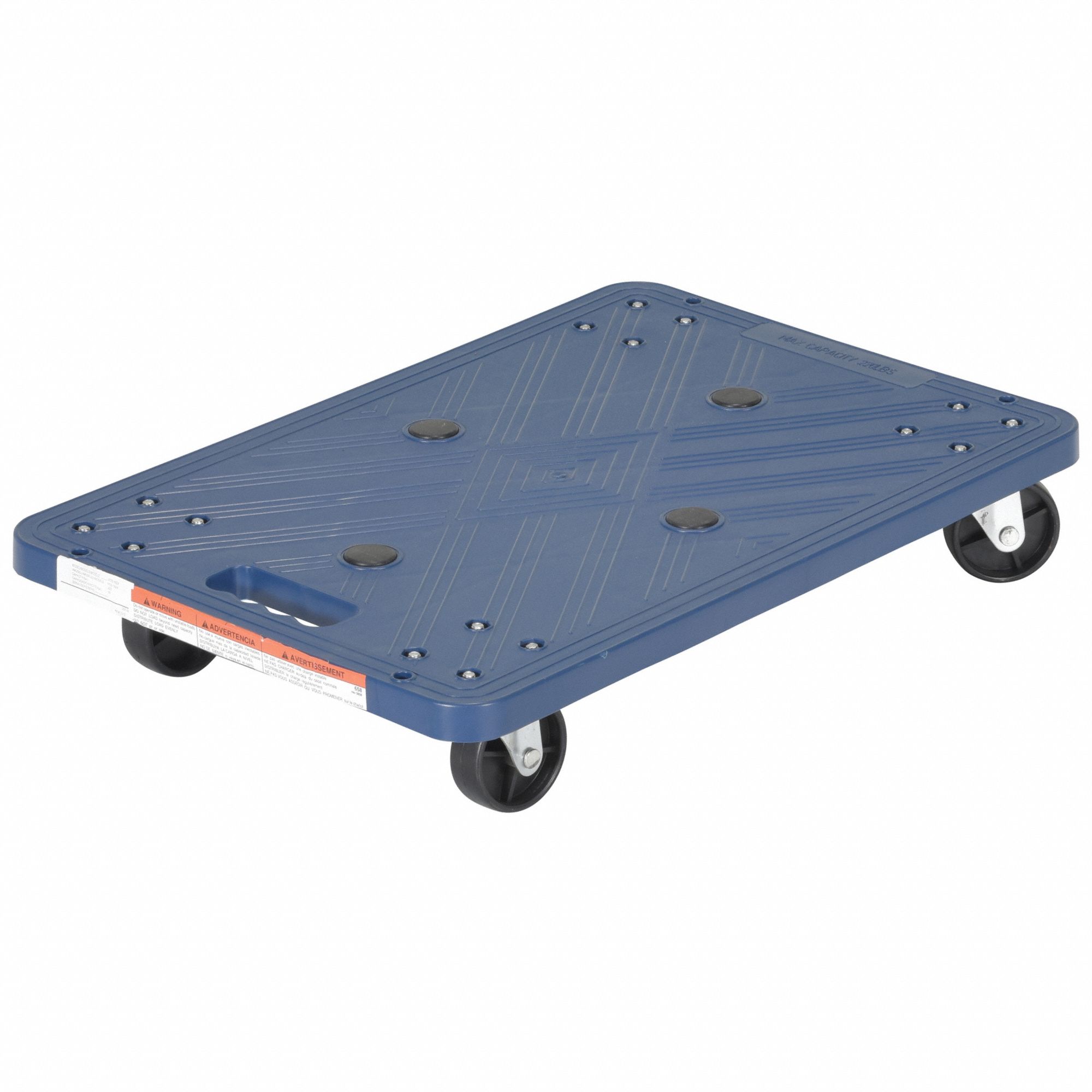 General Purpose Dolly, 220 lb Load Capacity - Grainger
