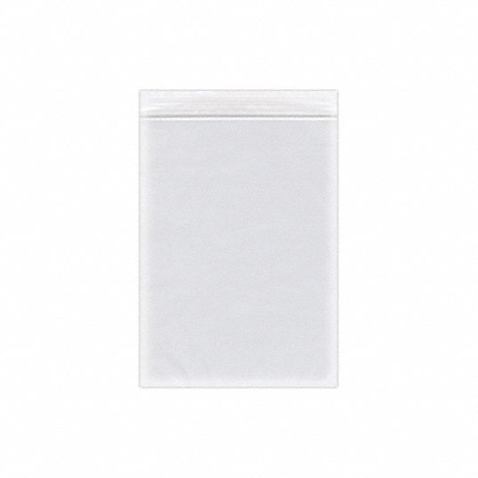 2 mil Thick, 6 in Wd, Poly-Pro Reclosable Bag Clear - 824X83|P2pz6x9 ...