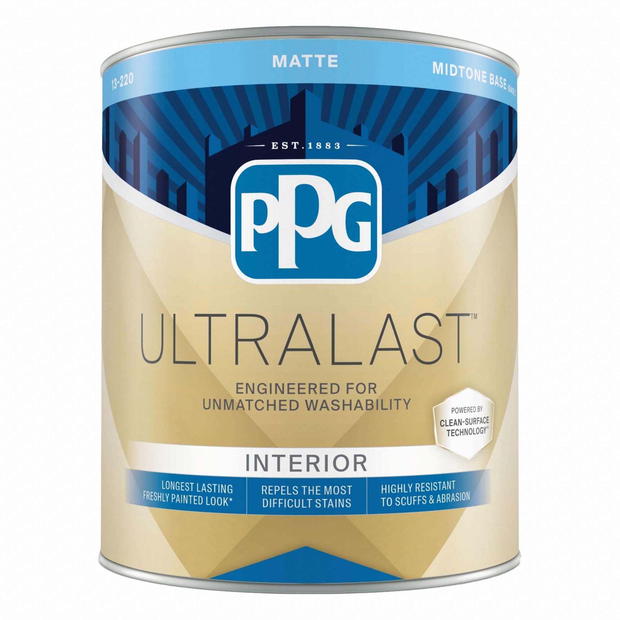 ULTRALAST, Gen Purpose Paint, Purple, Interior Paint,Cherry Cobbler ...