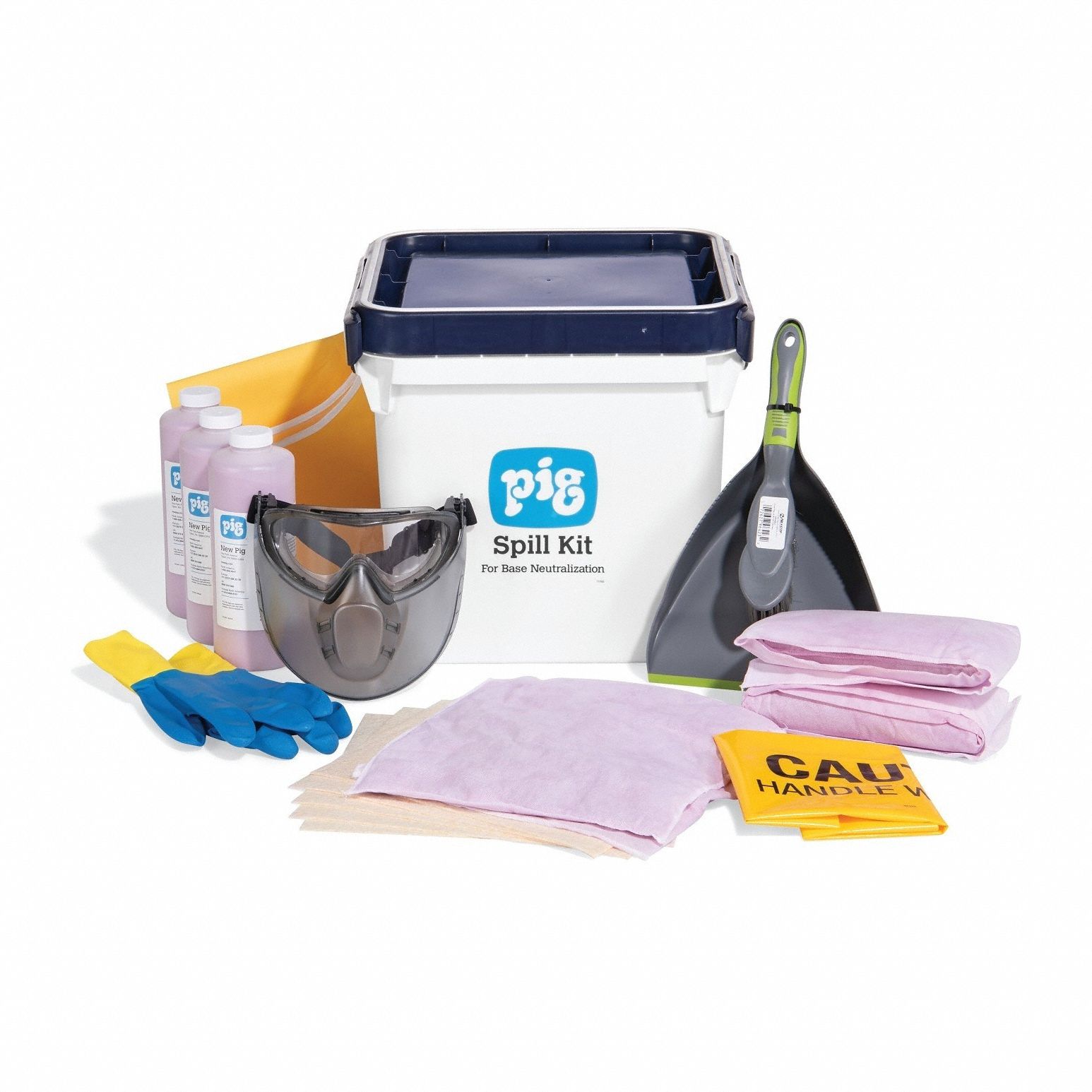 PIG, 8 gal Container Capacity, Bucket, Spill Kit - 452L23|KIT319 - Grainger