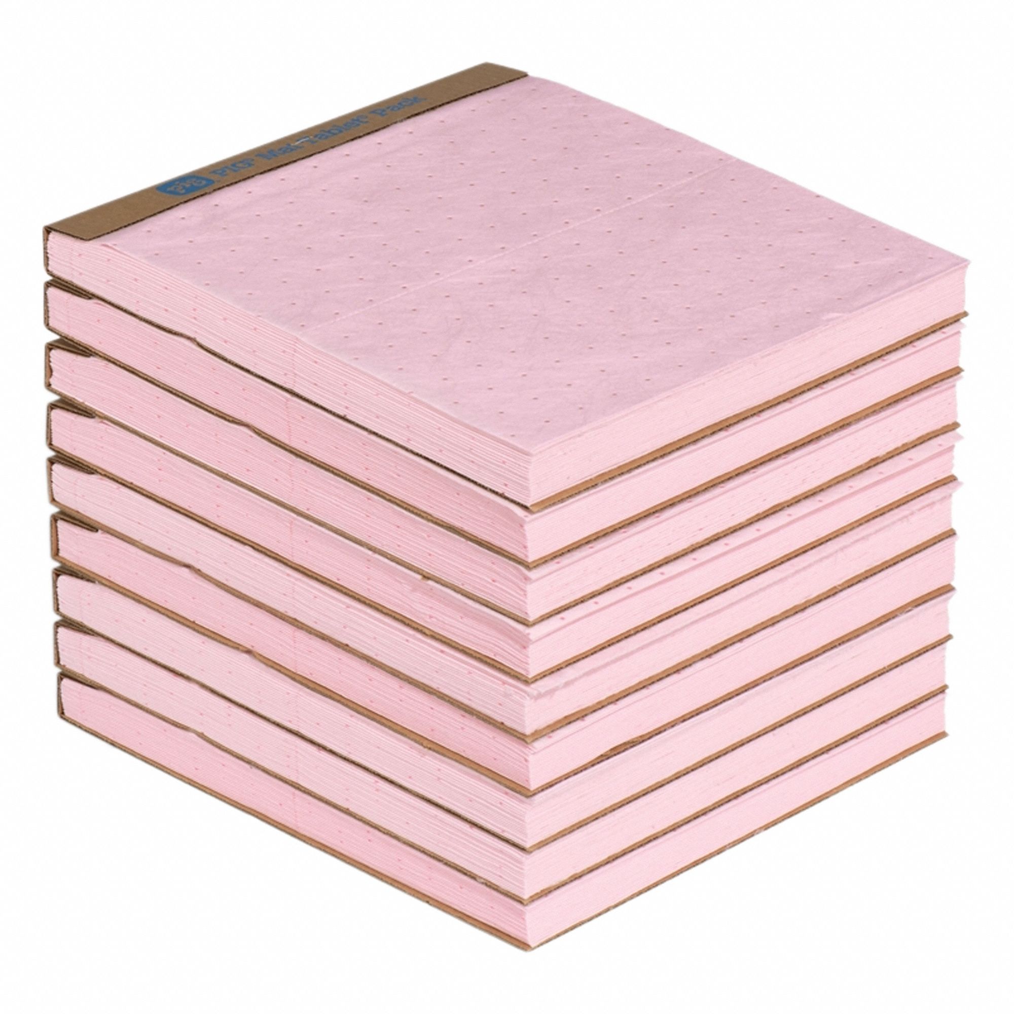 PIG, 15 in x 14 in Pad Size (L x W), 32 oz Volume Absorbed Per Pad ...