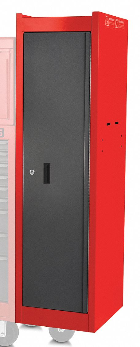 PROTO Locker Cab 15" 4 DWR GL Red - Side Cabinets and Lockers ...