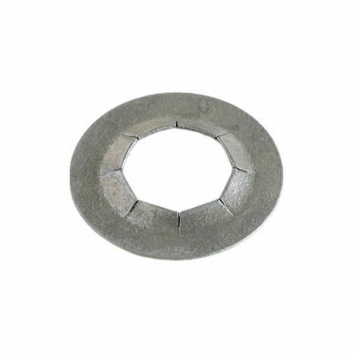Round Flat Pushnut, Spring Steel, Push Nut - 4HFW9|4HFW9 - Grainger