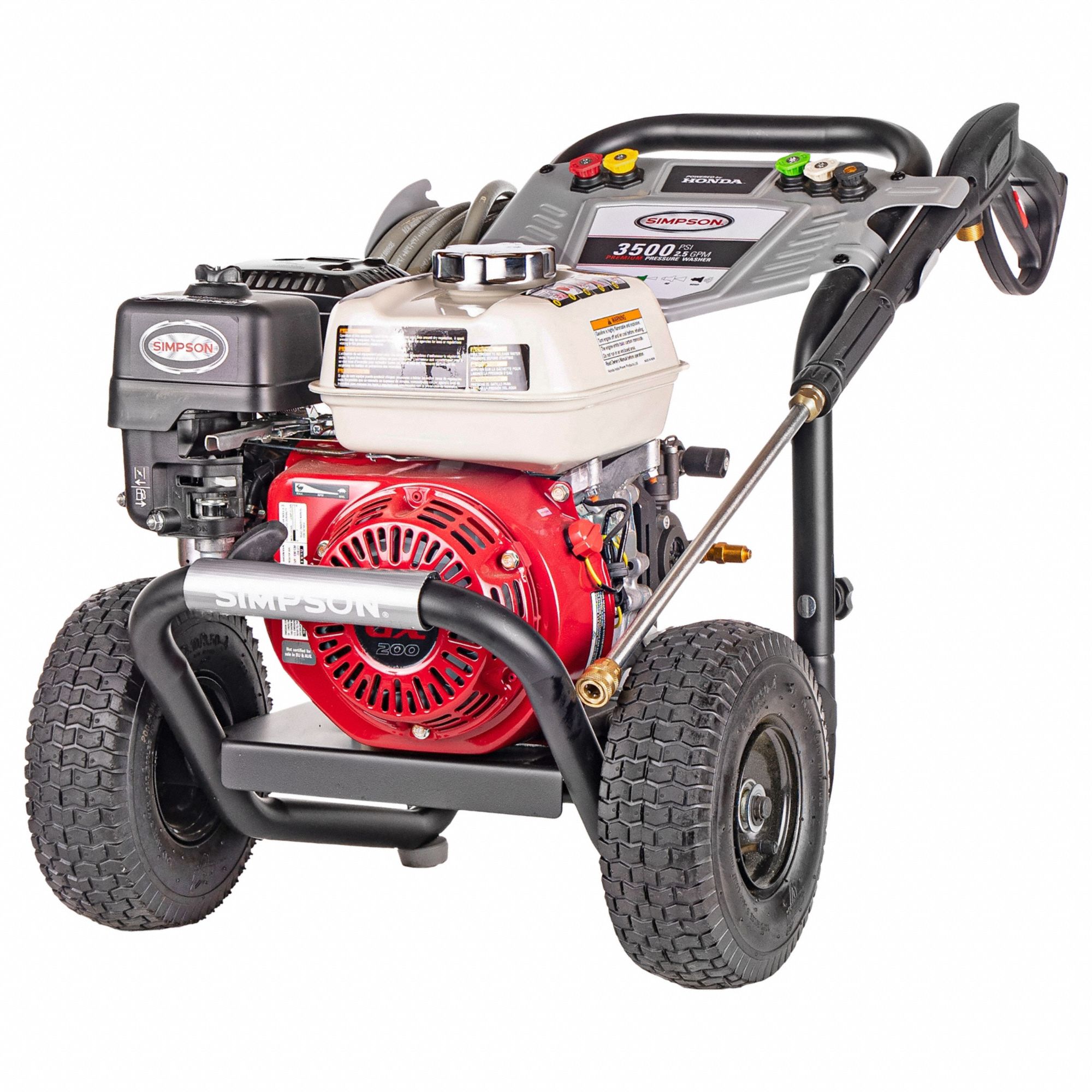 SIMPSON, Medium Duty, Cart, Gas-Powered Pressure Washer - 819NZ4|61002 ...