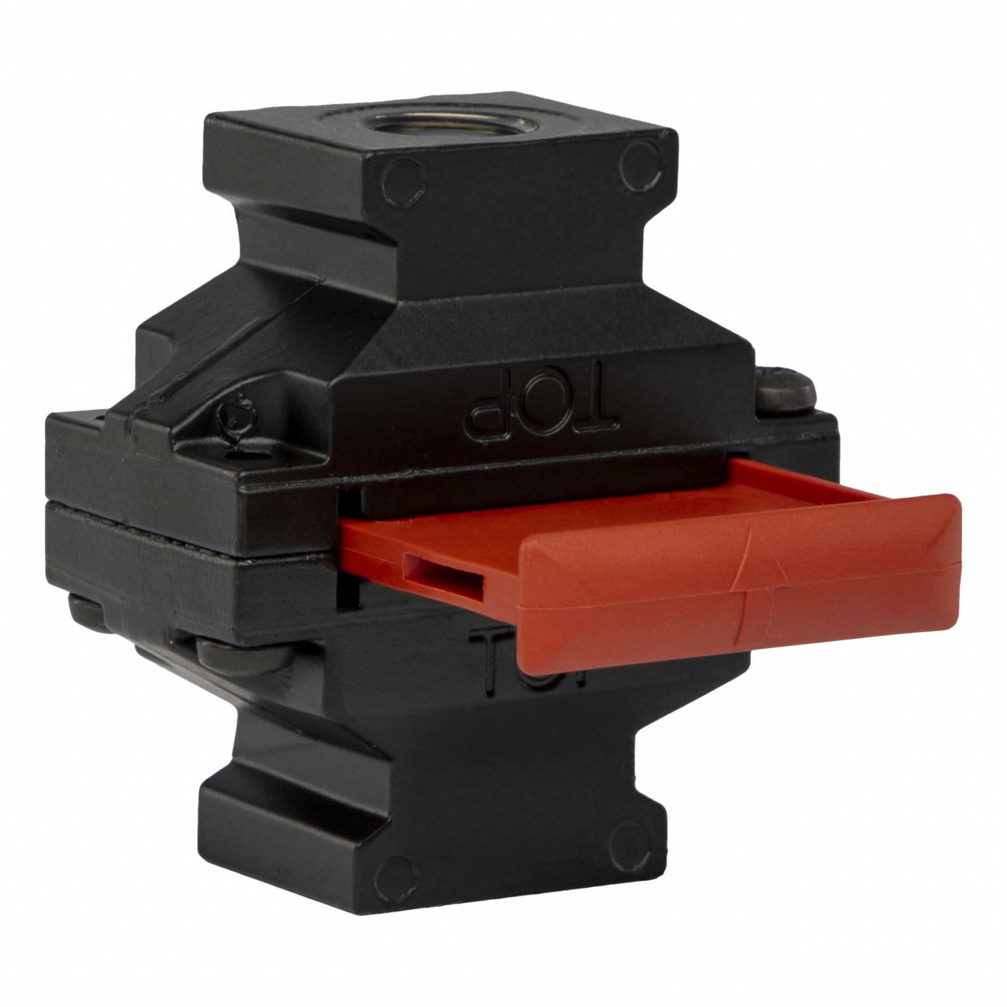 PARKER, 3/8 in NPT, 3/8 in NPT Outlet Size, Air Line Lockout Valve ...