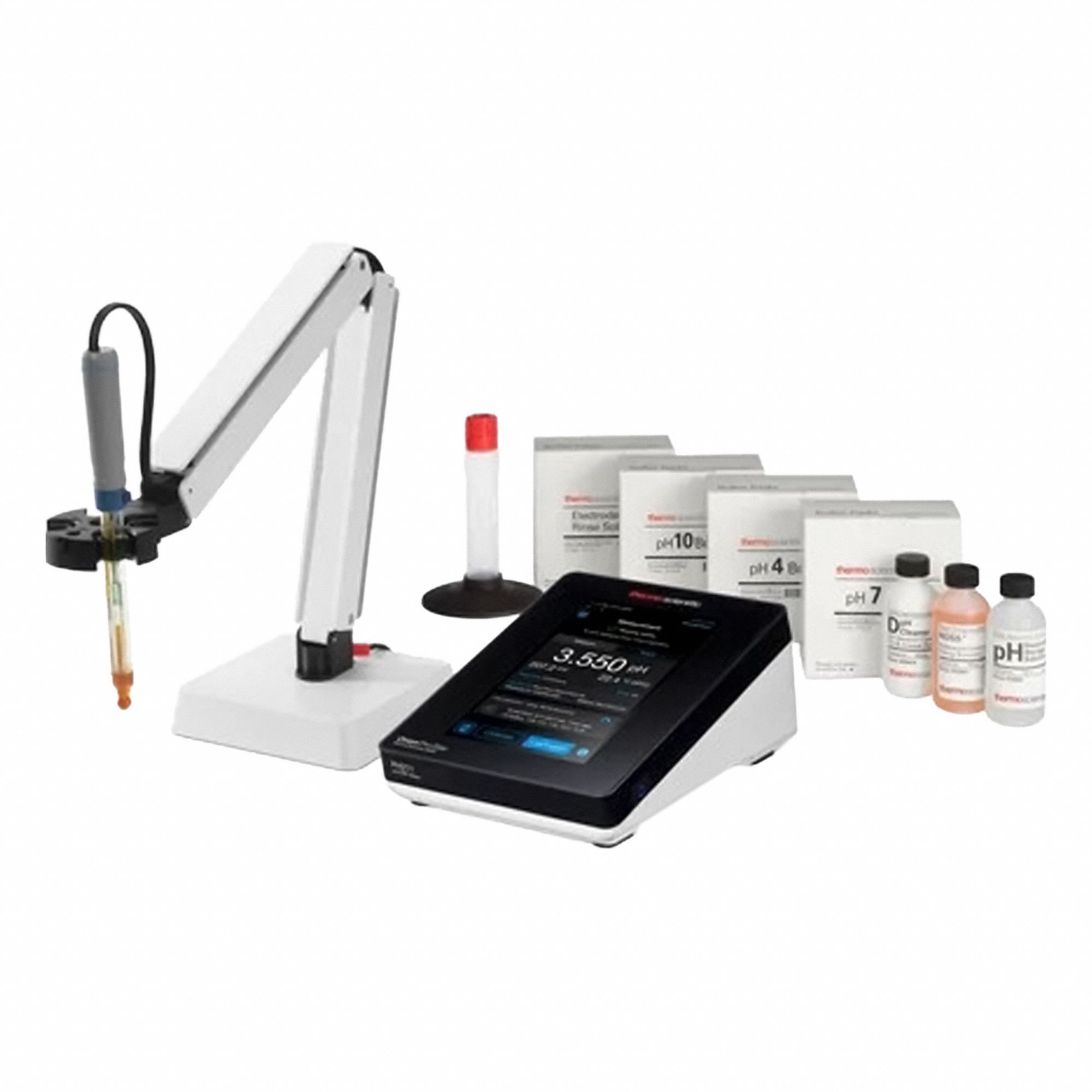 THERMO SCIENTIFIC, -2 pH to 20 pH, +/-0.002 pH, pH/ORP Bench Meter Kit ...