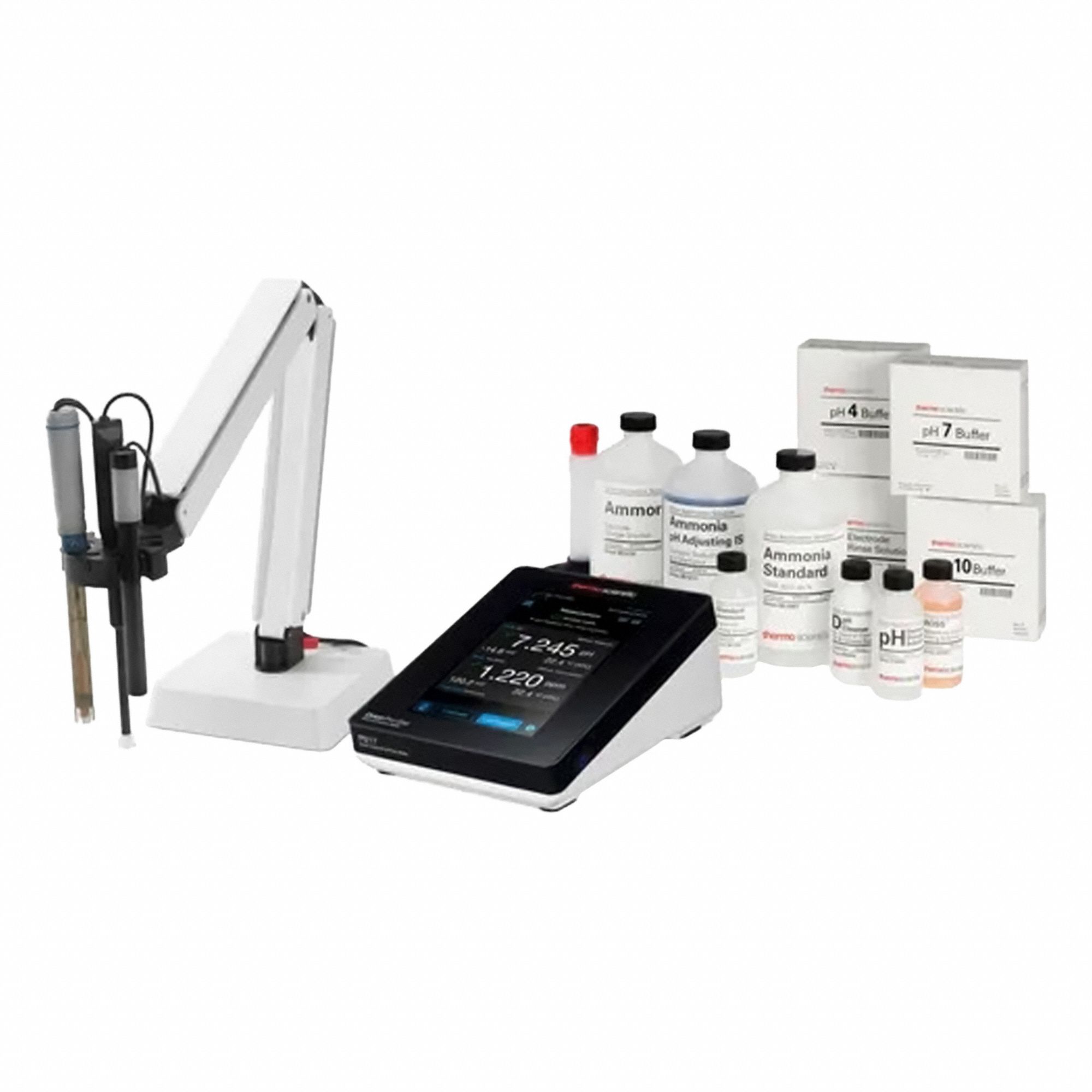 THERMO SCIENTIFIC, -2 pH to 20 pH, +/-0.002 pH, pH/Ion/DO Bench Meter ...