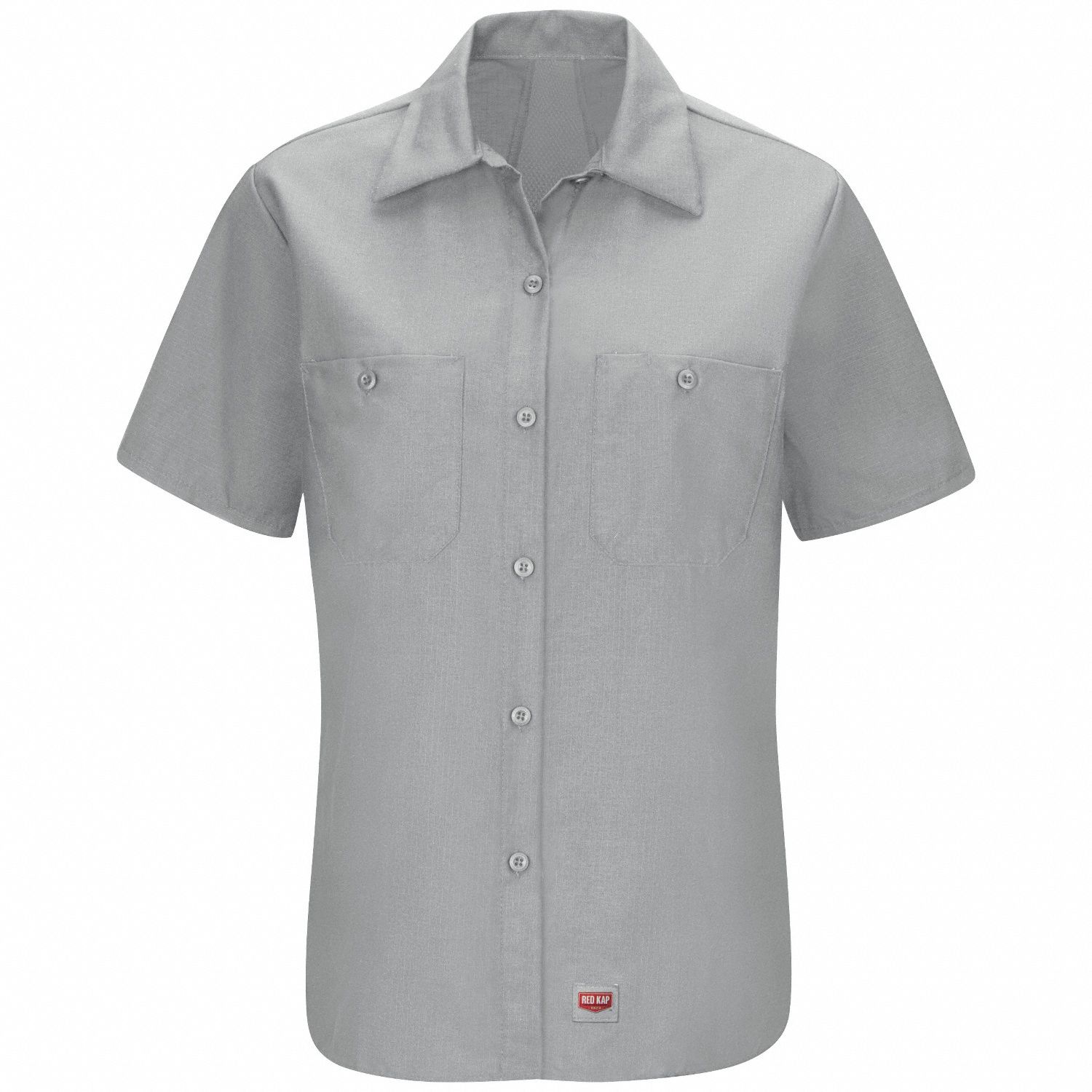 RED KAP, Women's, S, Work Shirt - 823TM1|SX21GY SS S - Grainger
