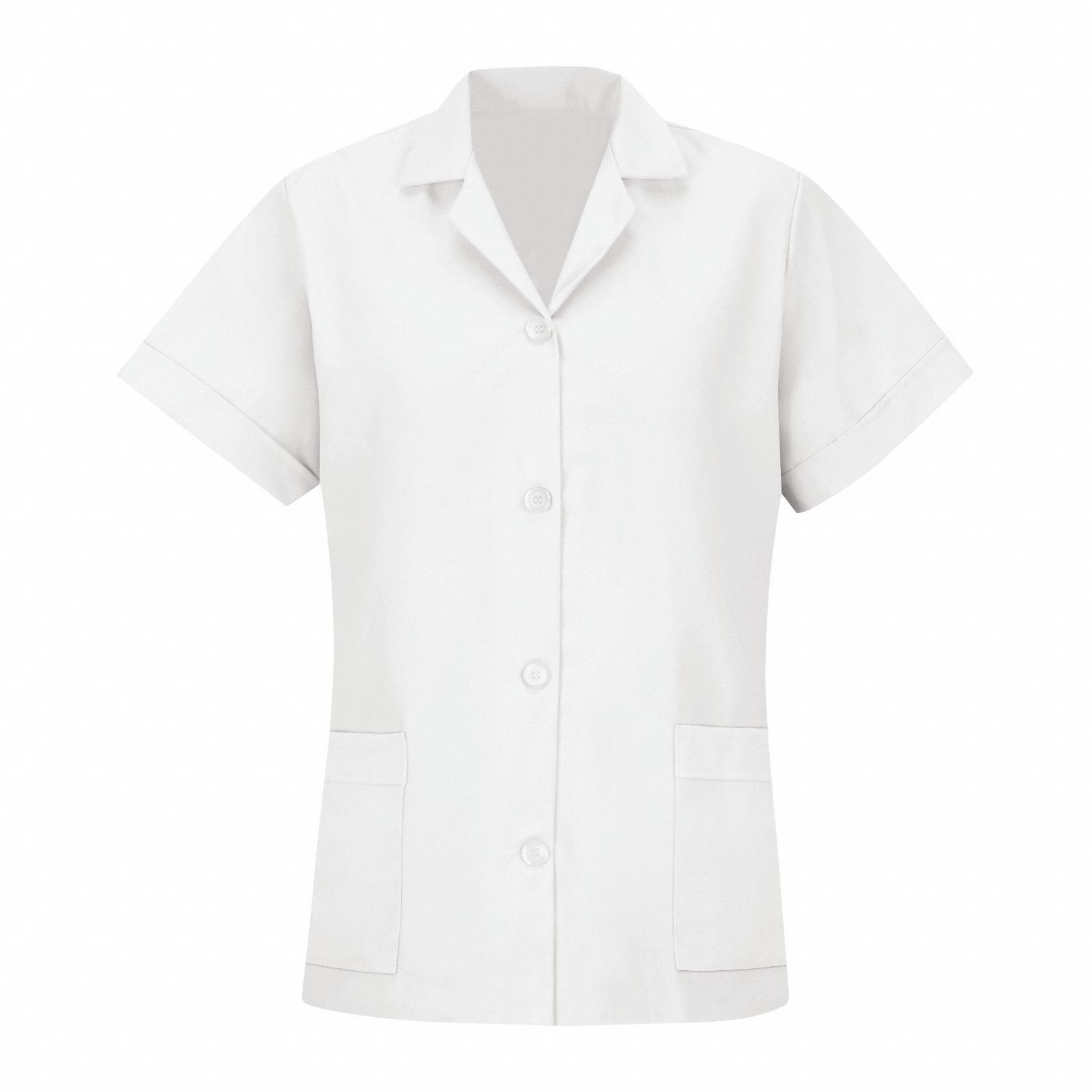 RED KAP, Women's, S, Work Smock - 43X742|TP23WH SS S - Grainger