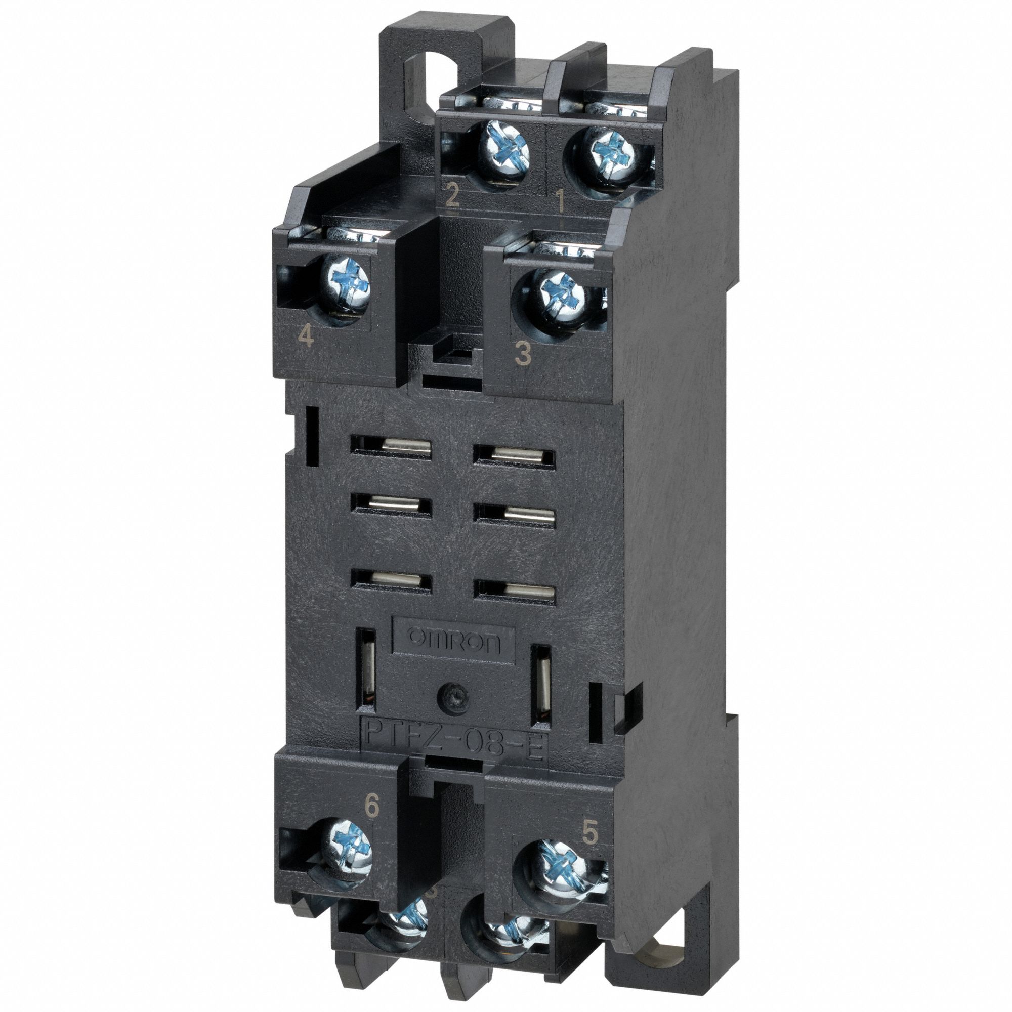 OMRON, 15 A Rating, DIN-Rail & Surface Socket Mounting, Relay Socket ...