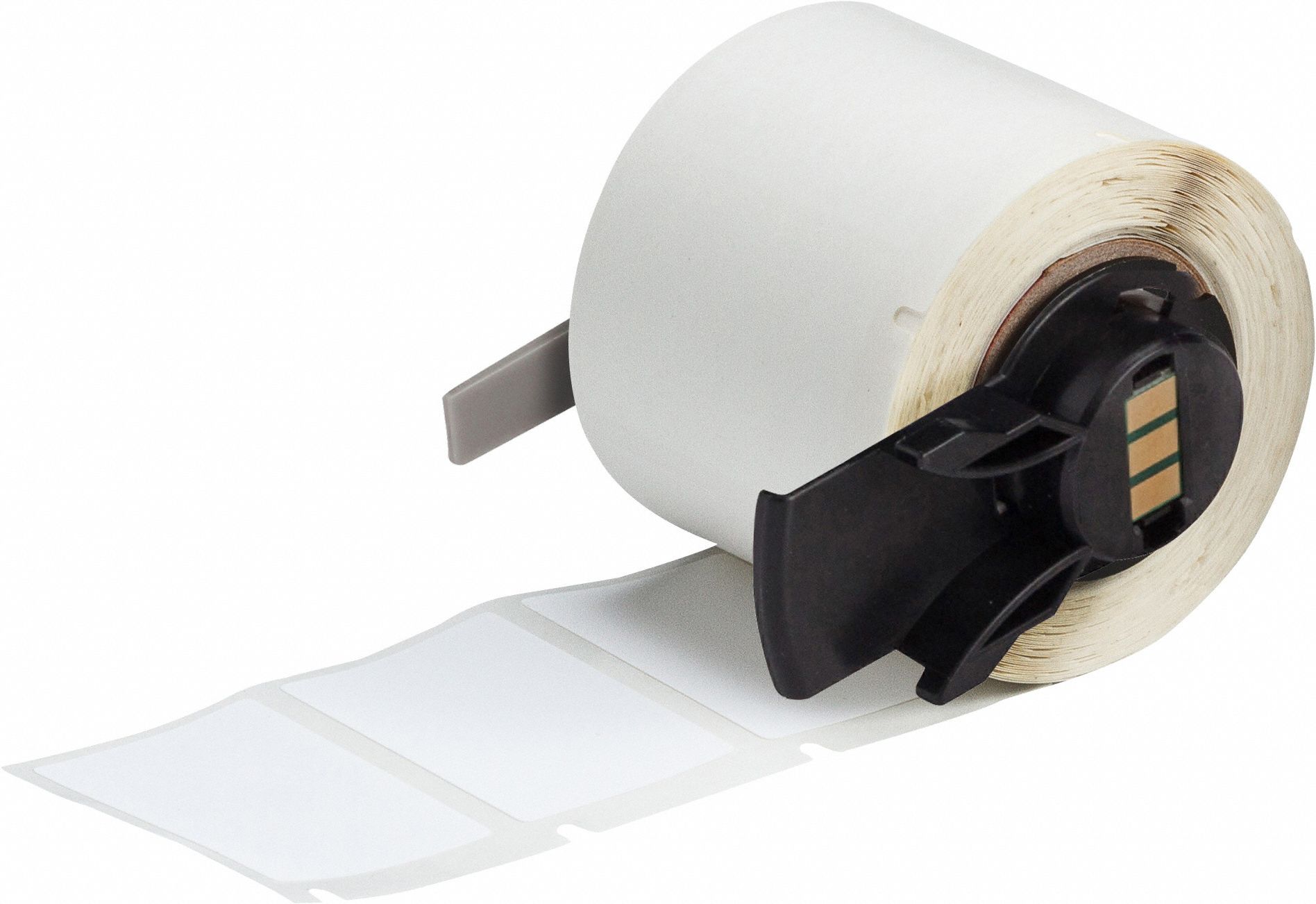 1 in x 1 1/2 in, Rubber, Pre-Cut Label Stock Roll - 803P30|M6-31-489 ...