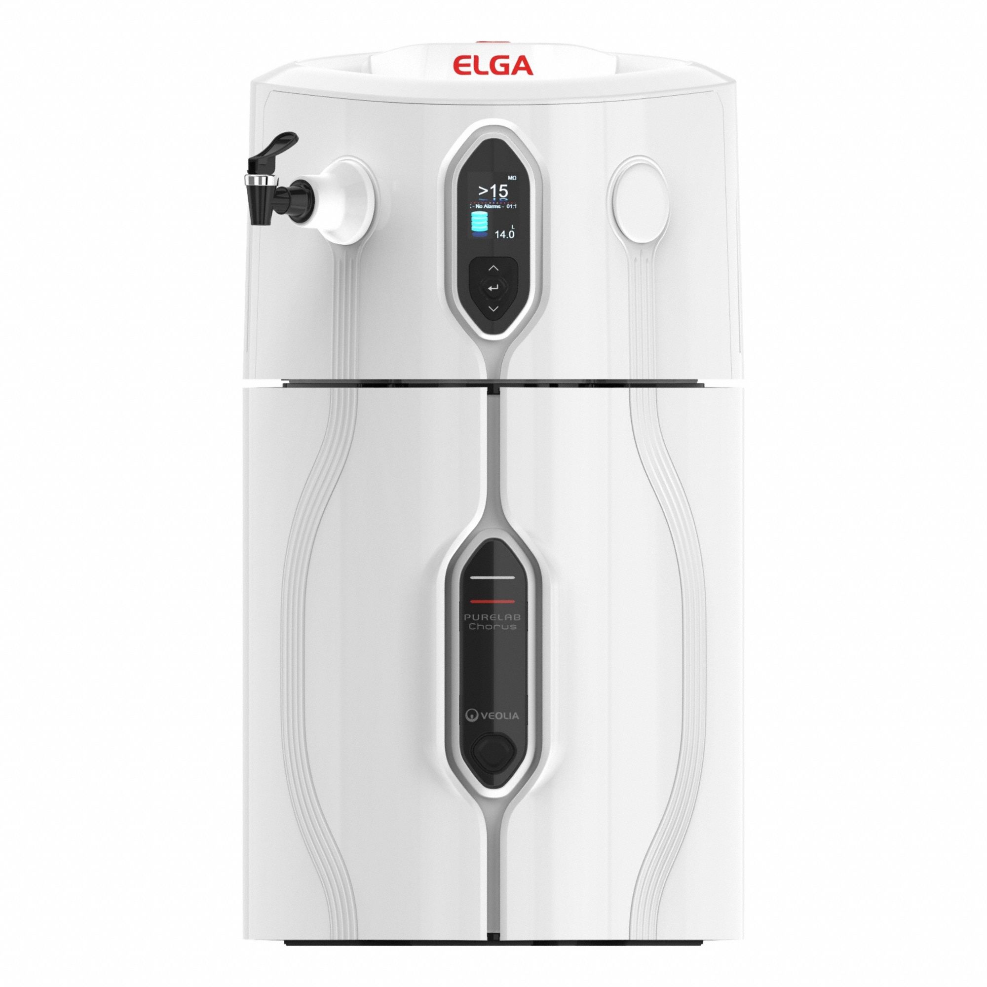 ELGA, Type II Water, 10 L/hr Flow Rate, Water Purification System ...