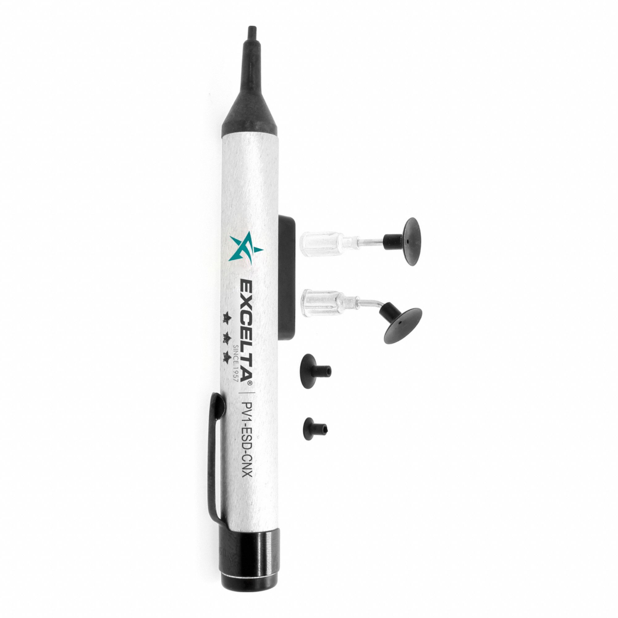 EXCELTA, Pen-Vac Jr, Button, Pen-Vac - 600KR4|PV-1-ESD-CNX - Grainger