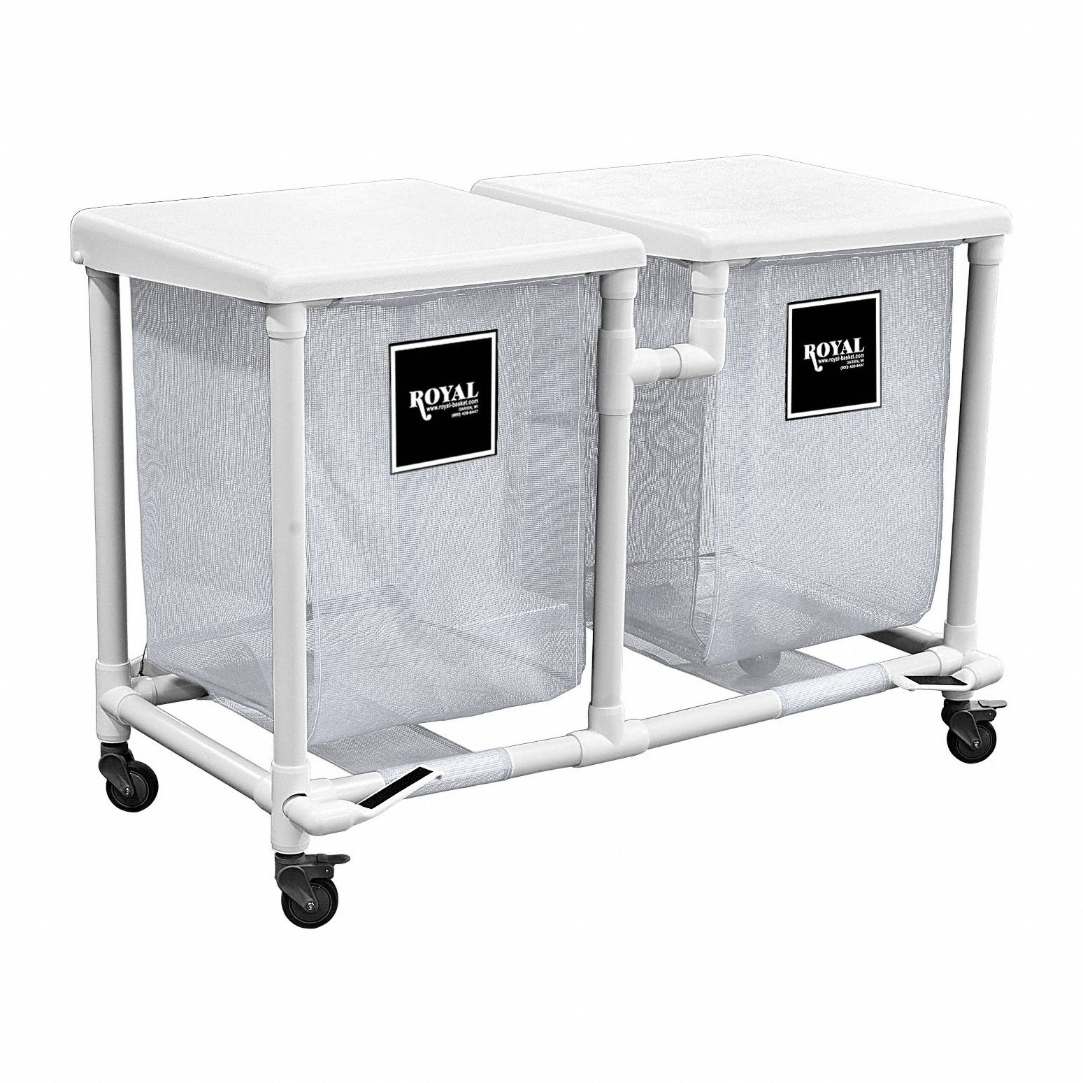 ROYAL BASKET TRUCKS, PVC Liner, White, PVC Hamper - 824AZ9|G35-WWX-H2F ...