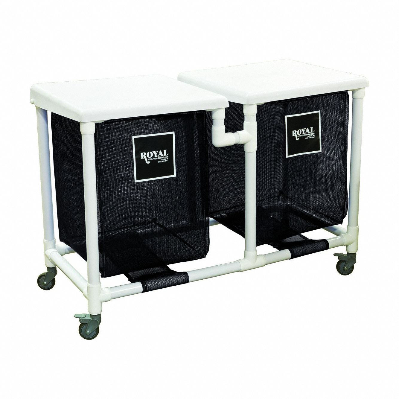 ROYAL BASKET TRUCKS, PVC Liner, Black, PVC Hamper - 824C01|G24-KKX-H2N ...