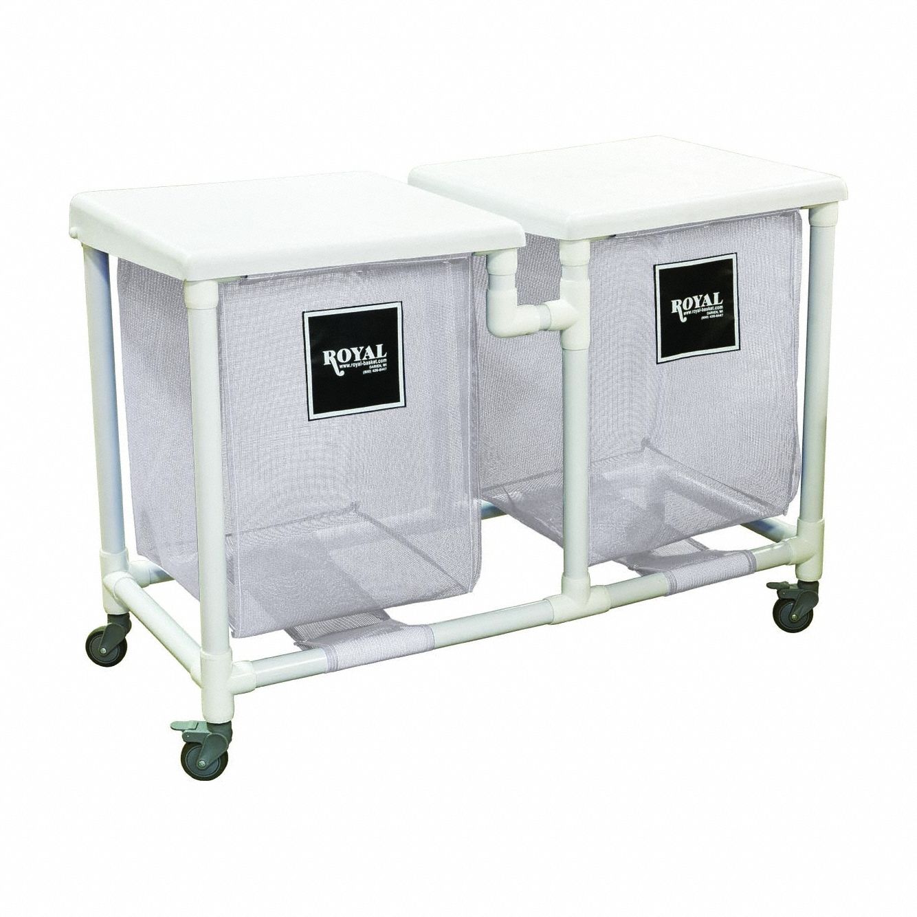 ROYAL BASKET TRUCKS, PVC Liner, White, PVC Hamper - 824AY5|G35-WWX-H2N ...