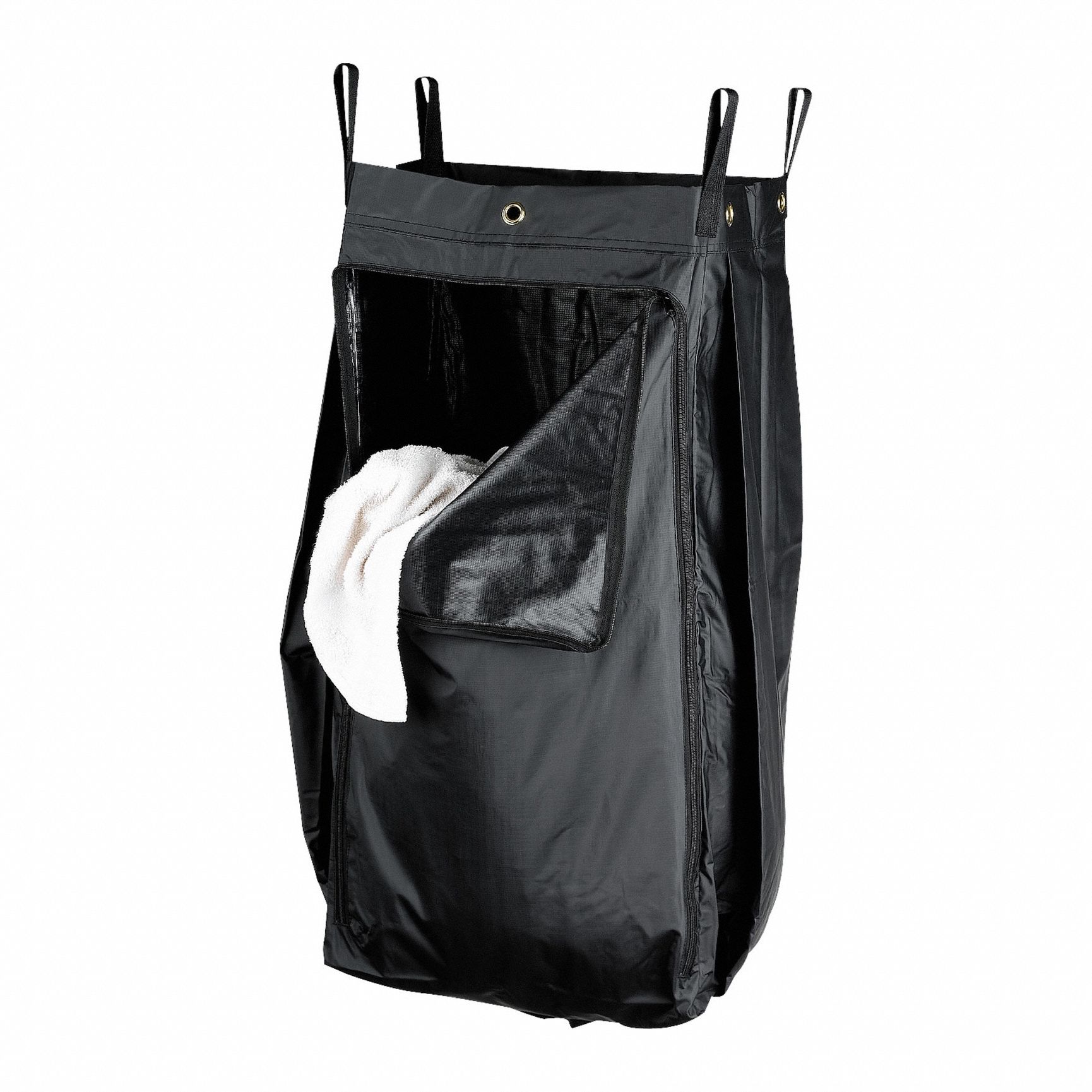 HOSPITALITY 1 SOURCE, Black, 33 in Overall Ht, Laundry Bag - 821ER2 ...