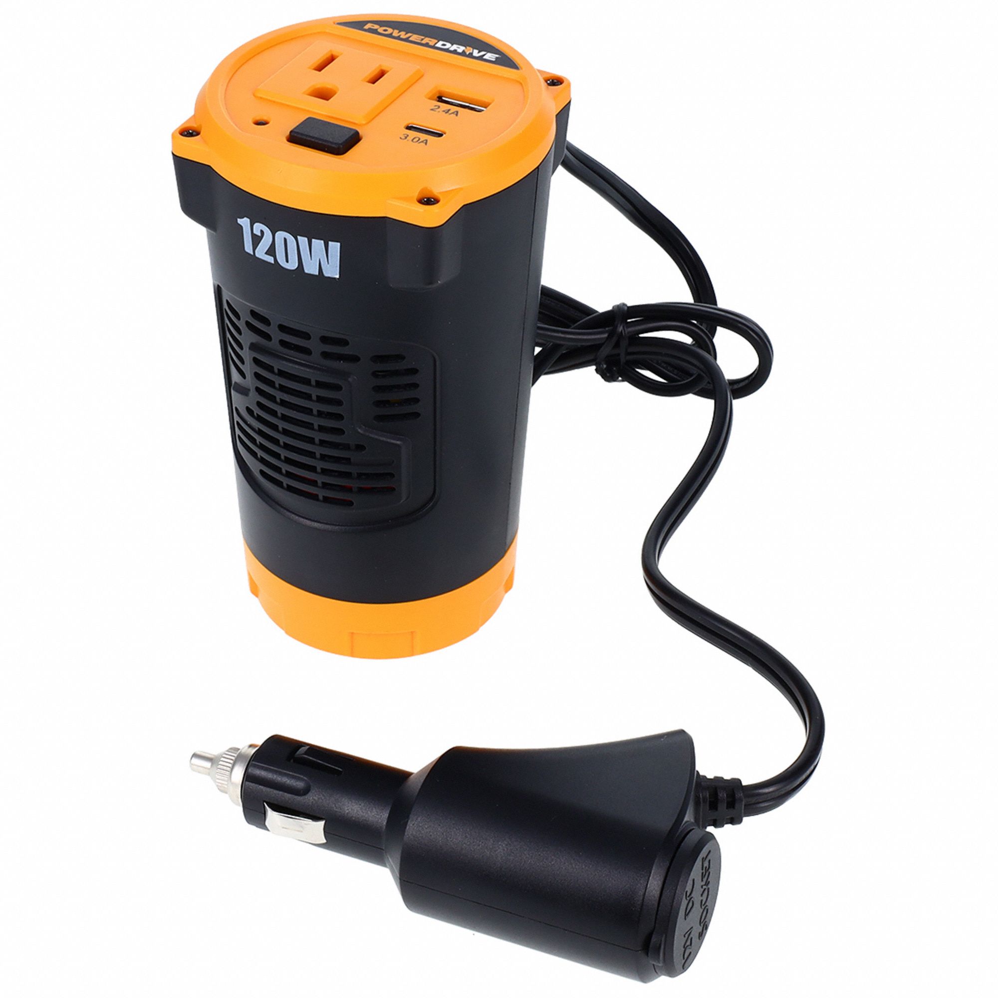 POWERDRIVE, Modified Sine Wave, Cigarette Lighter Input, Inverter ...