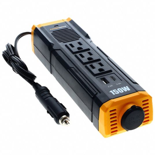 POWERDRIVE, Modified Sine Wave, Cigarette Lighter Input, Inverter ...