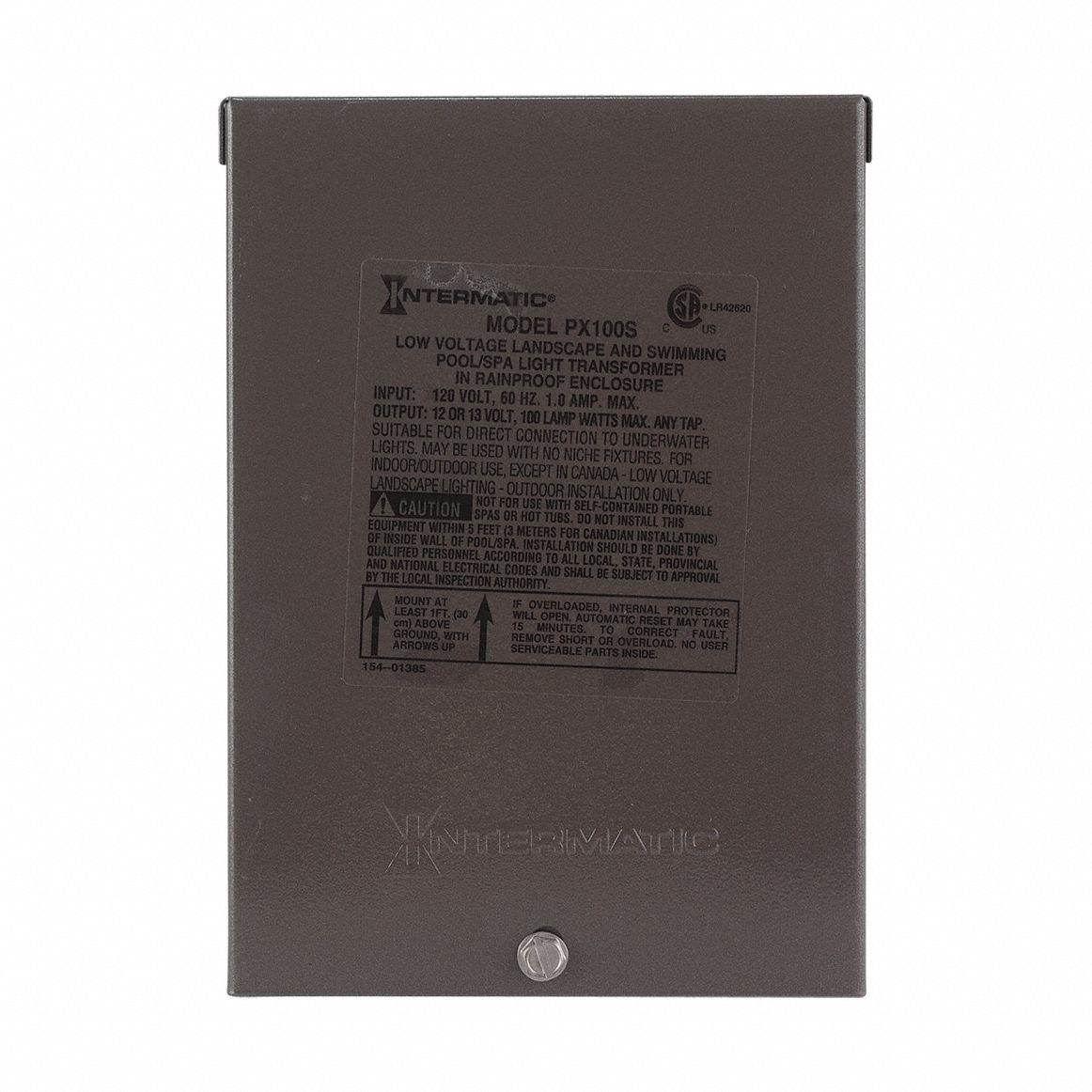 INTERMATIC, 100 W Max Power Consumption, 120V AC, Pool Light ...