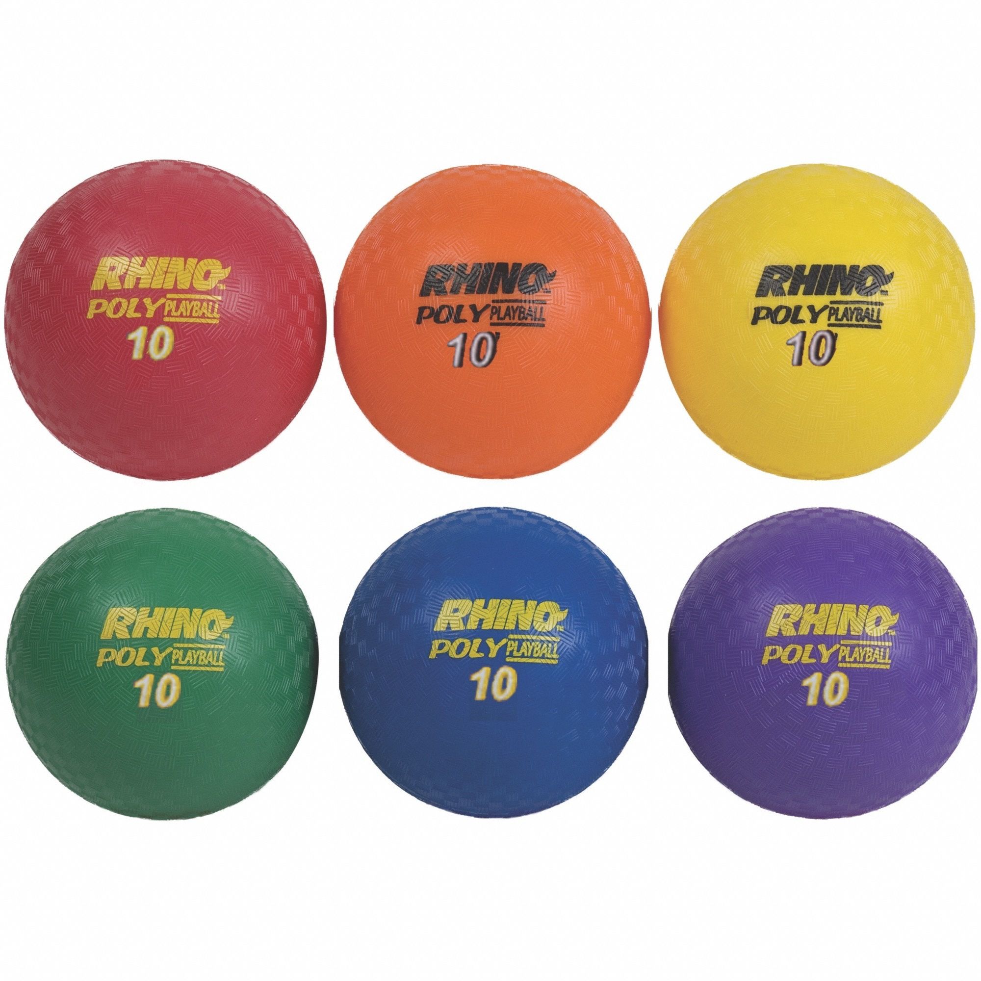 CHAMPION SPORTS, 10 in Overall Dia, Rubber, Playground Ball/Dodgeball ...