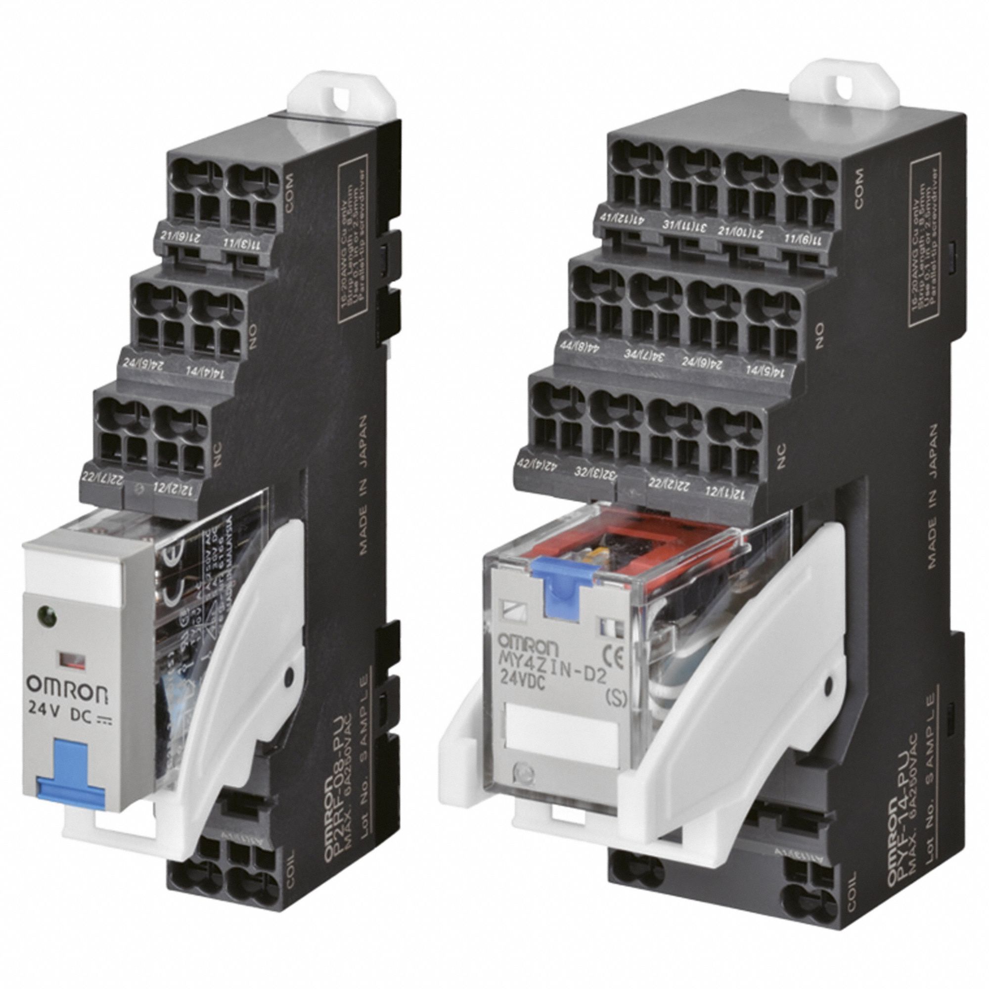 OMRON, 5 A Rating, 14 Pins, Relay Sockets and Hardware - 811TD5|PYF14A ...