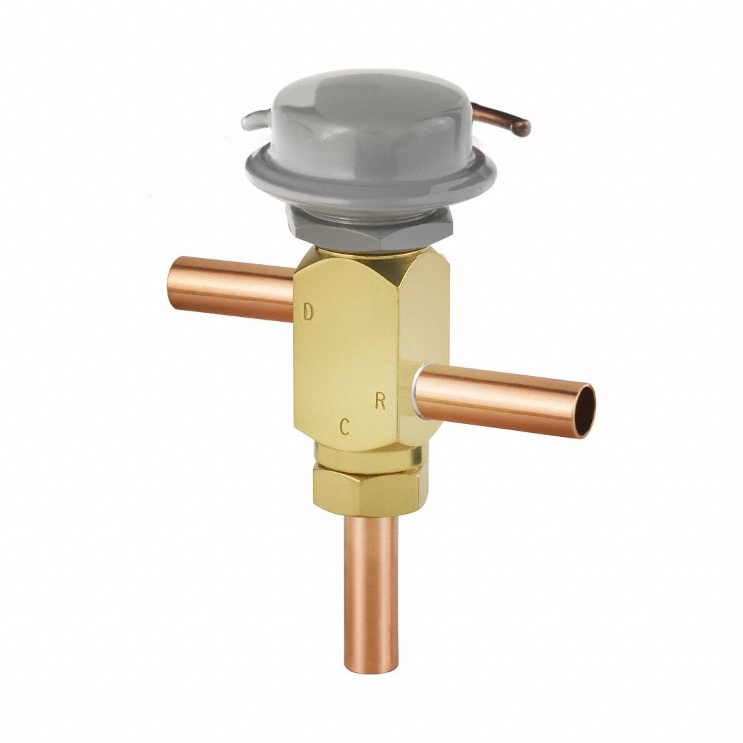 PARKER, 180 psi, (C) 1/2 in Female Sweat, Head Pressure Control ...