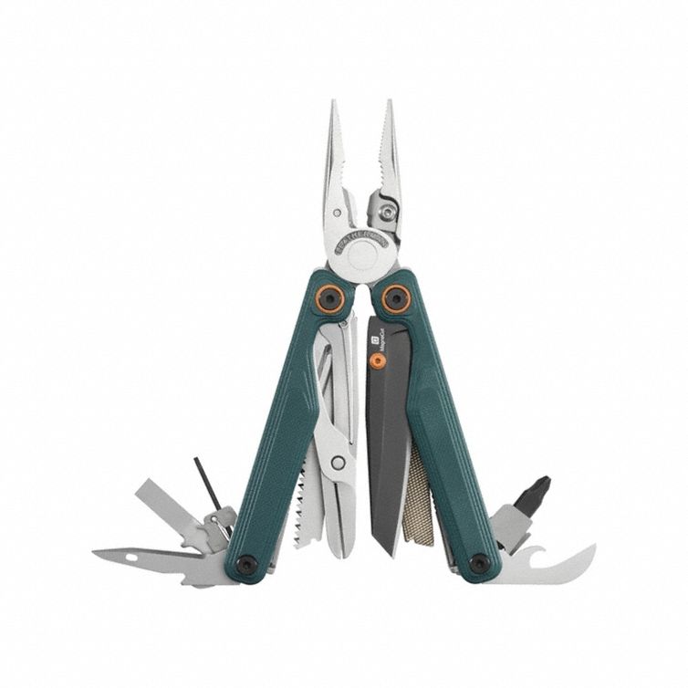 LEATHERMAN, Multi-Tool Plier, 17 Tools, Multi-Tool Plier - 394NW2 ...