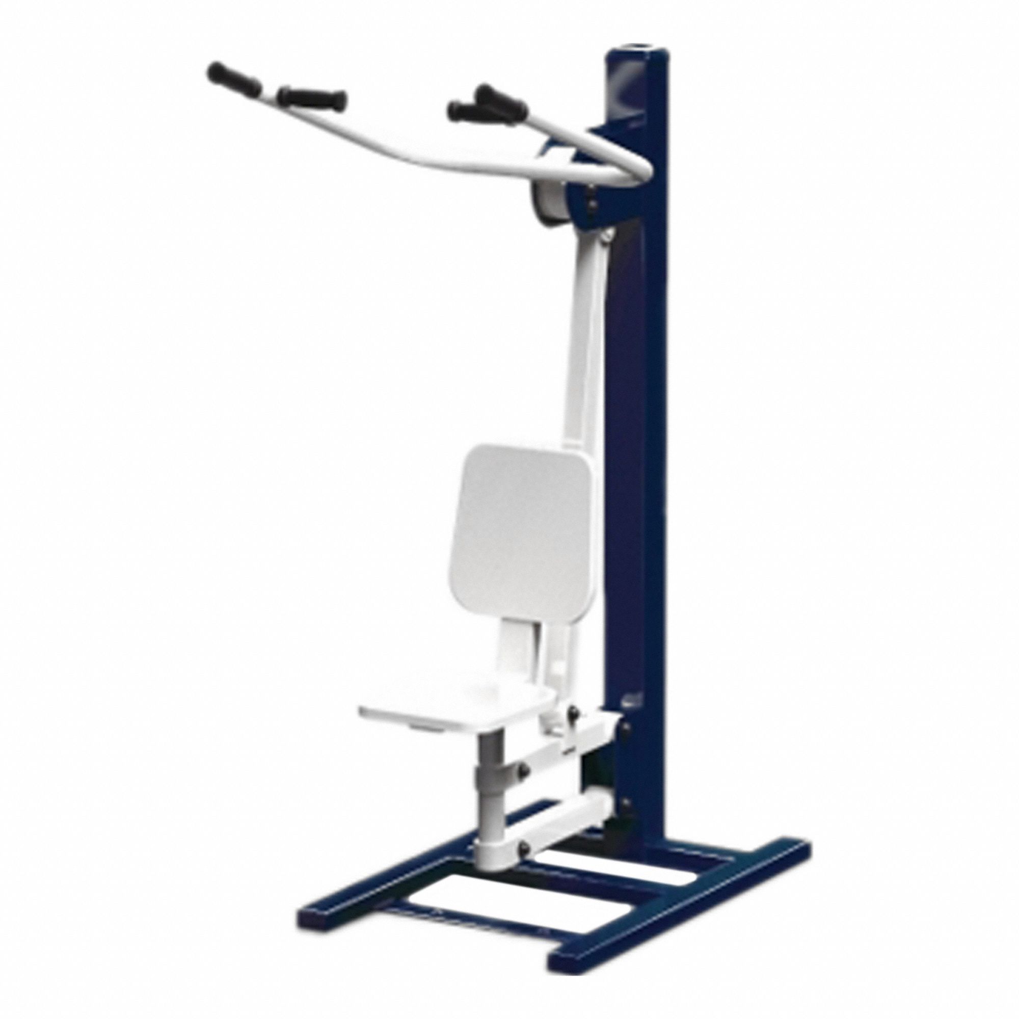 TRIACTIVE USA, 66 in Overall Ht, 40 in Overall Lg, Seated Lat Pull ...