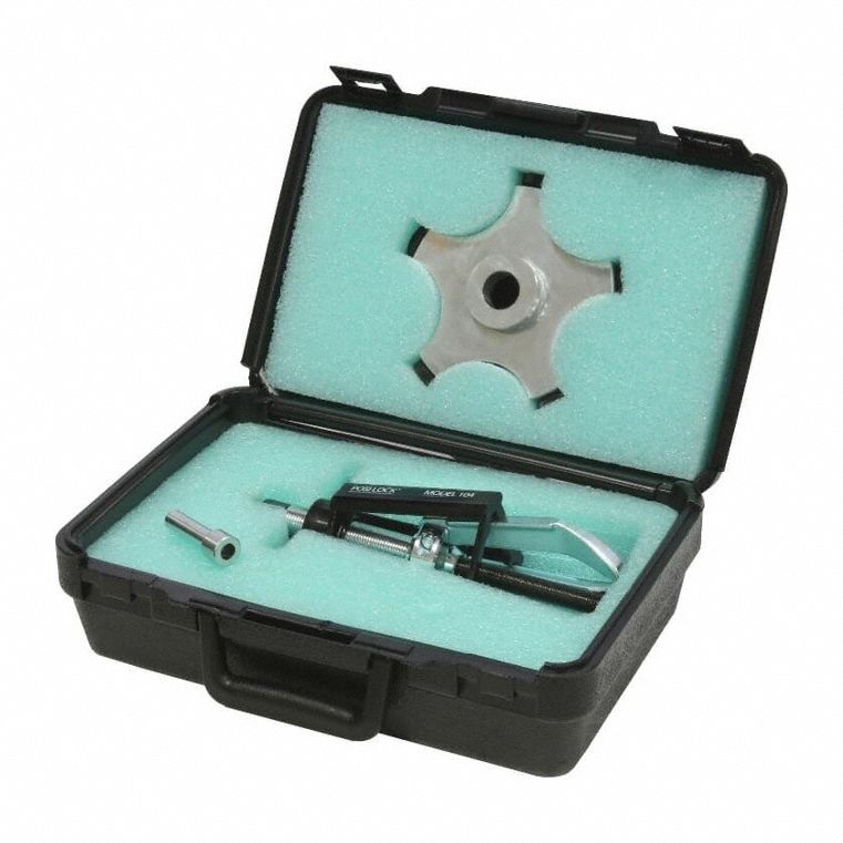 POSI LOCK, 9/16 in – 4 in Jaw Spread, 4 in Jaw Reach, Puller Set ...