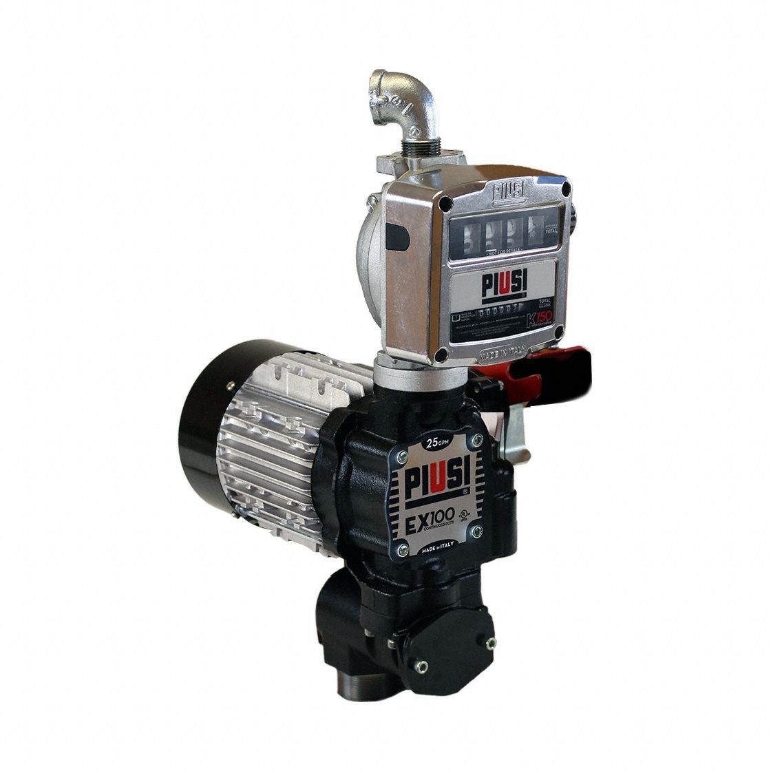 PIUSI, 37 gpm Max. Flow Rate, 120 V AC, Electric Drum Pump - 909AT7 ...