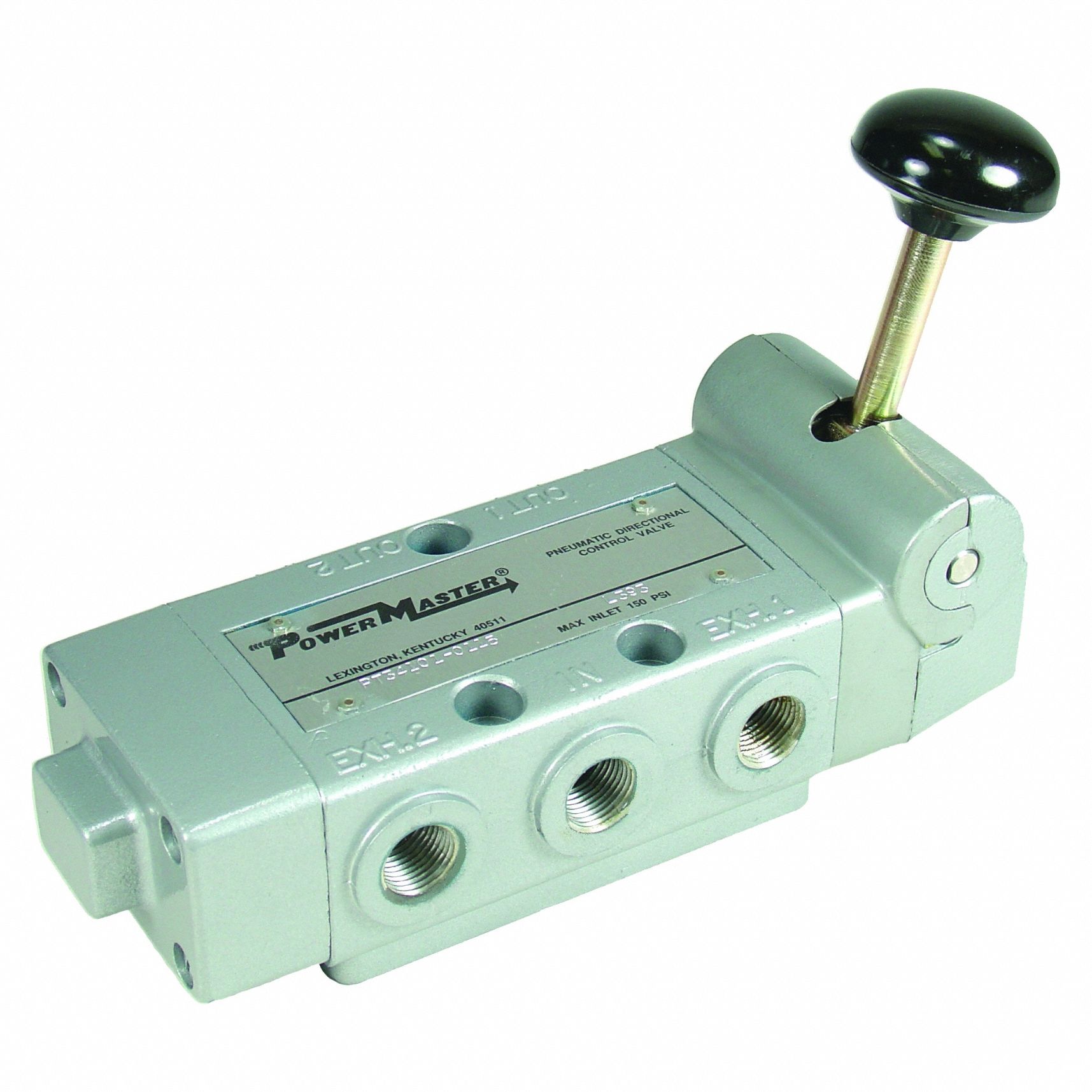 AVENTICS, Superspool, Lever, Manual Air Control Valve - 807U53 ...