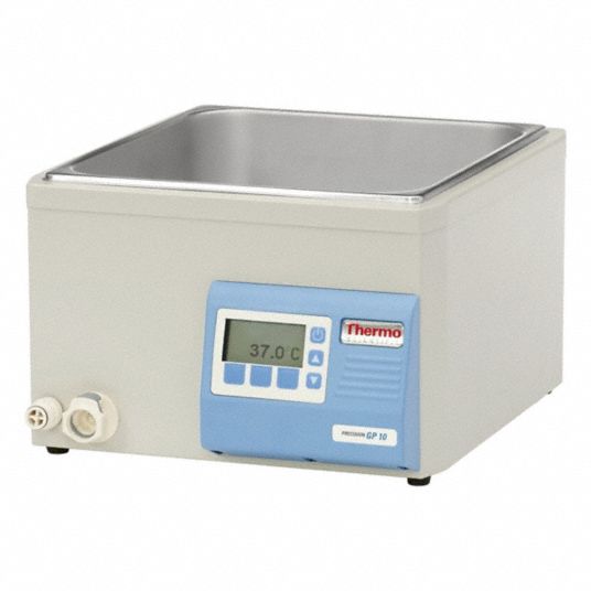 THERMO SCIENTIFIC, 10 L Capacity, 100°C Max Temp, Water Bath - 870AA2 ...