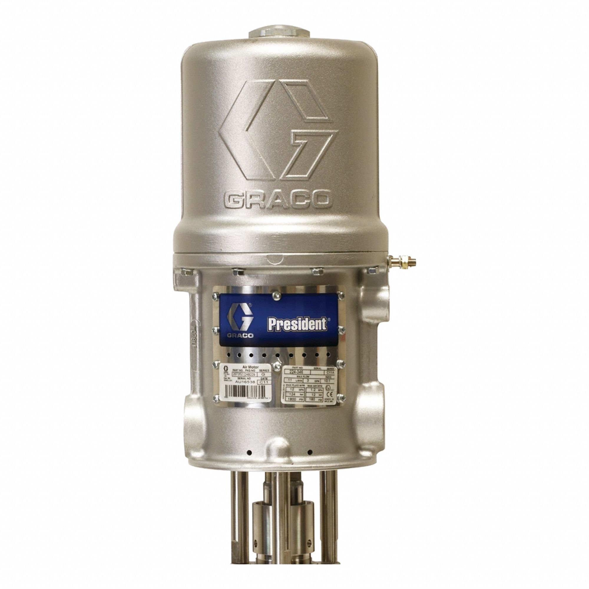 GRACO, Stub Pump, 30:1, Air Drum Pump - 911ZT5|223586 - Grainger