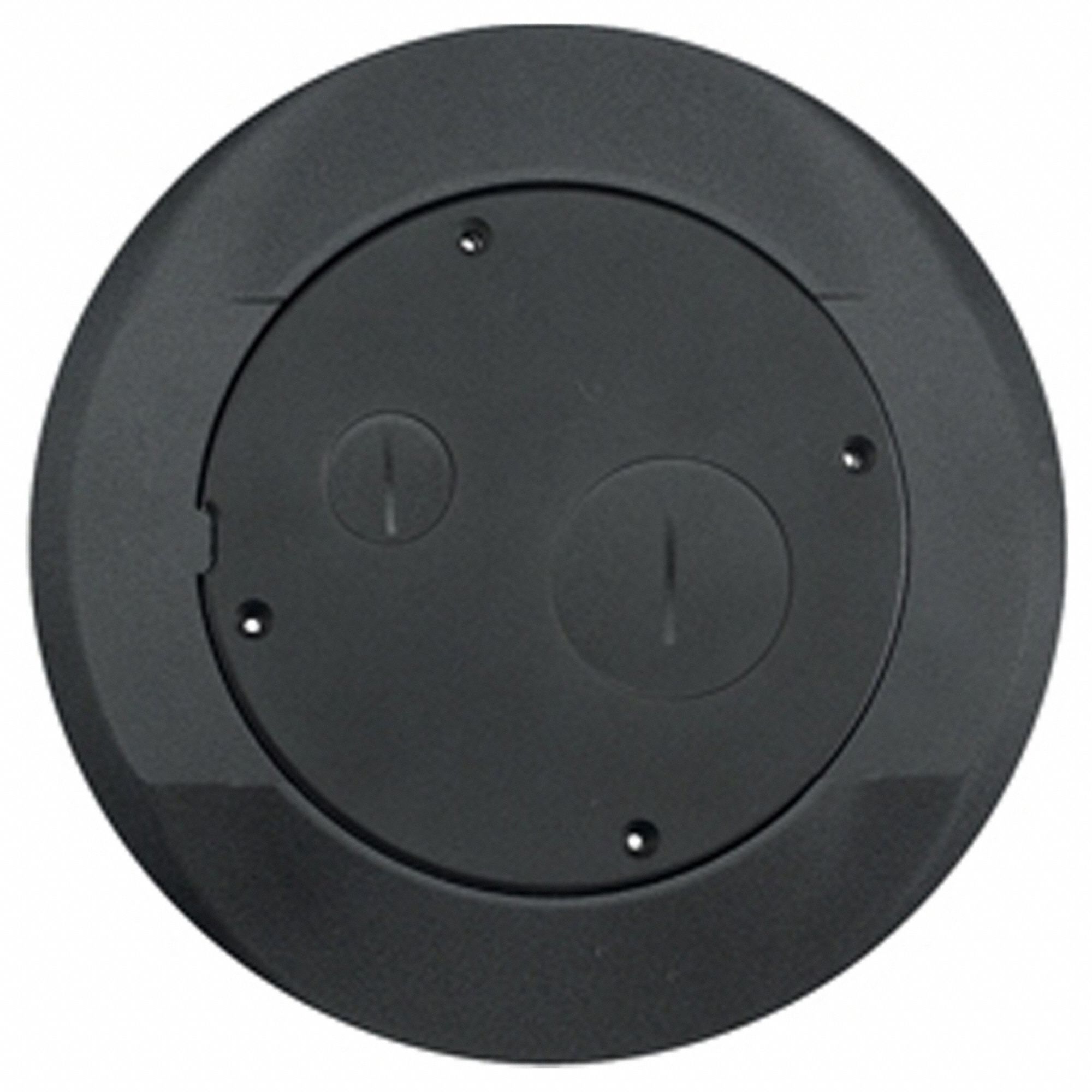 HUBBELL WIRING DEVICE-KELLEMS, Round, Silver, Floor Subplate - 2DZN7 ...