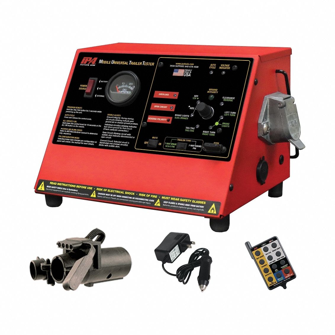 INNOVATIVE PRODUCTS OF AMERICA, Stationary, Steel, TRAILER TESTER ...