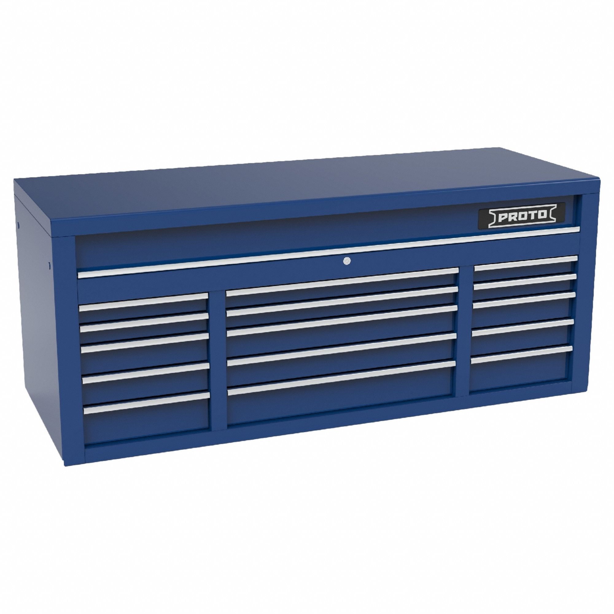 PROTO, 15 Drawers, Heavy Duty, Top Chest - 808K77|J556727B-15BL - Grainger