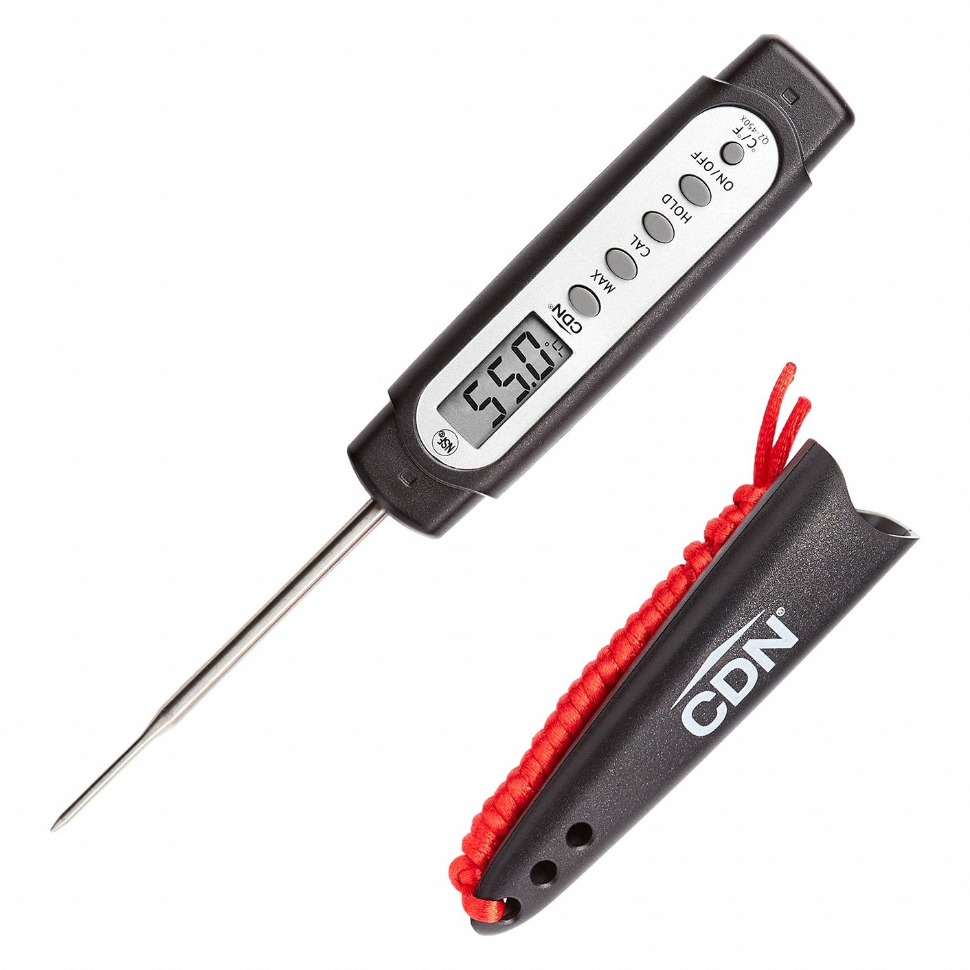 CDN, Fish or Poultry/Food Safety/Meat, LCD, Cooking Thermometer ...