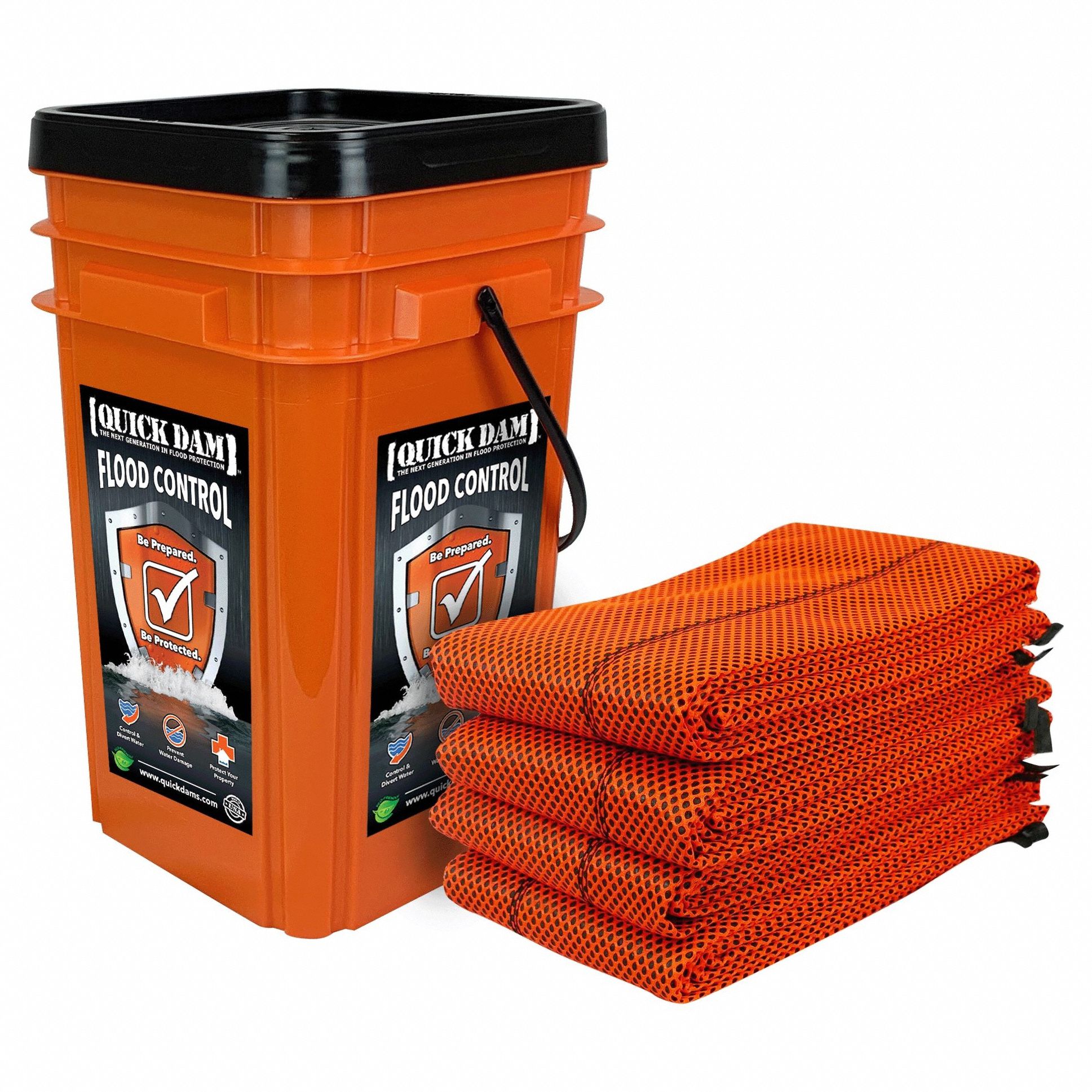 QUICK DAM, Fresh Water, 3 1/2 in Overall Ht, Flood Barrier - 60WC36 ...