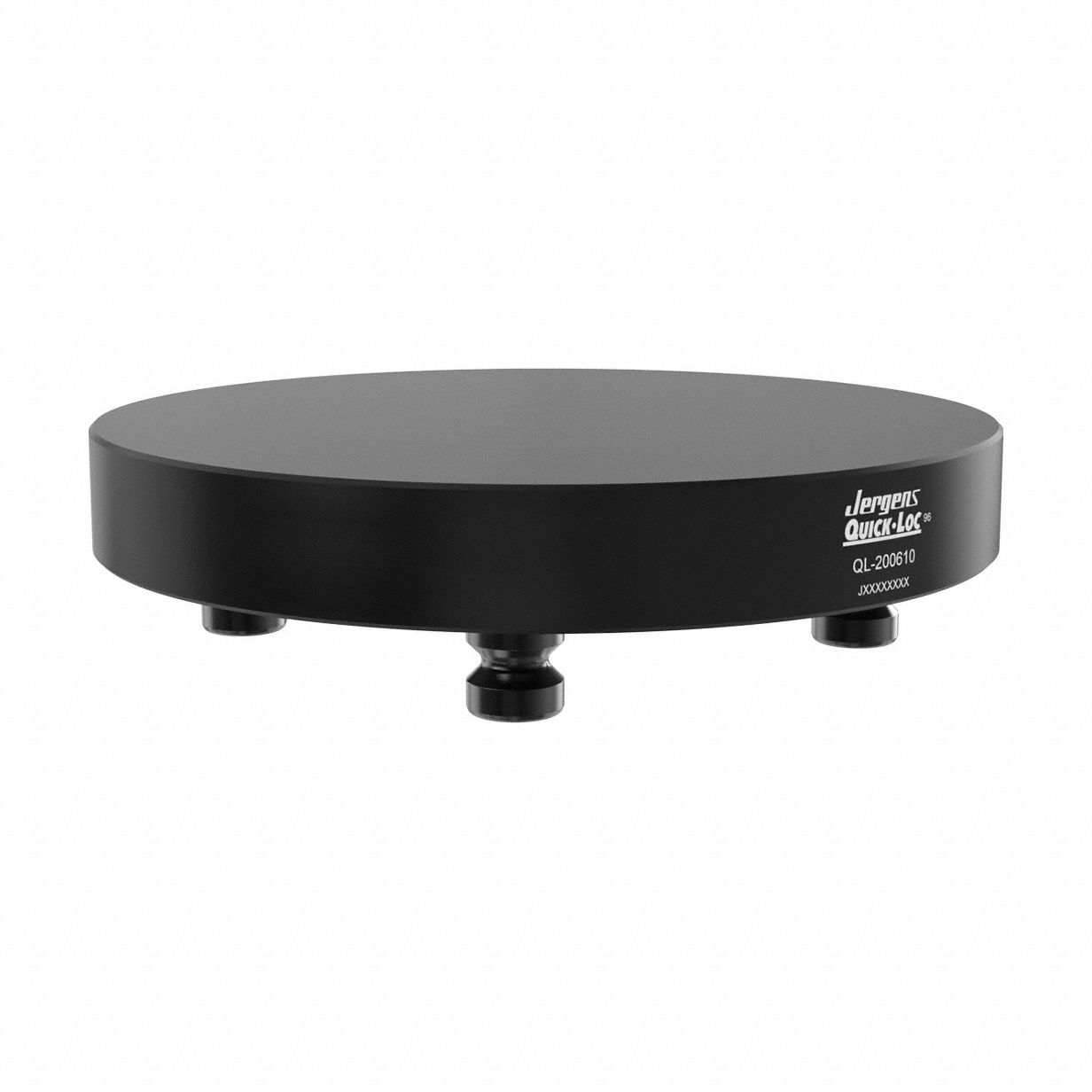 JERGENS, Quick-Loc, Round, Machinable Support Pallet - 830N85|QL-200610 ...