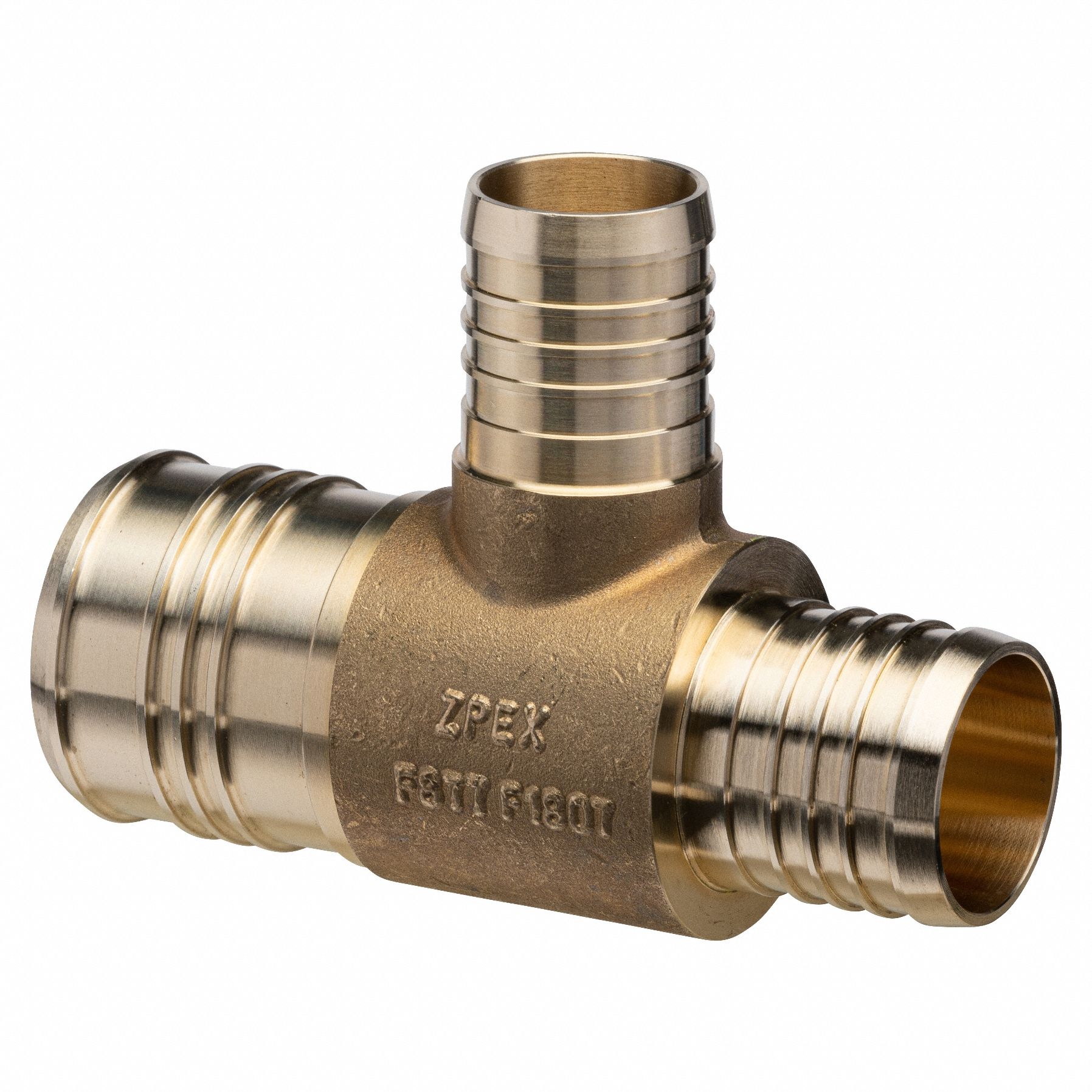 Brass, Barbed x Barbed x Barbed, Tee - 788EV4|QQT876GX - Grainger