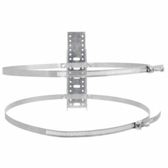 Mfr Part # QS-120, 120 gal Max. Tank Cap, Water Heater Straps - 13G672 ...